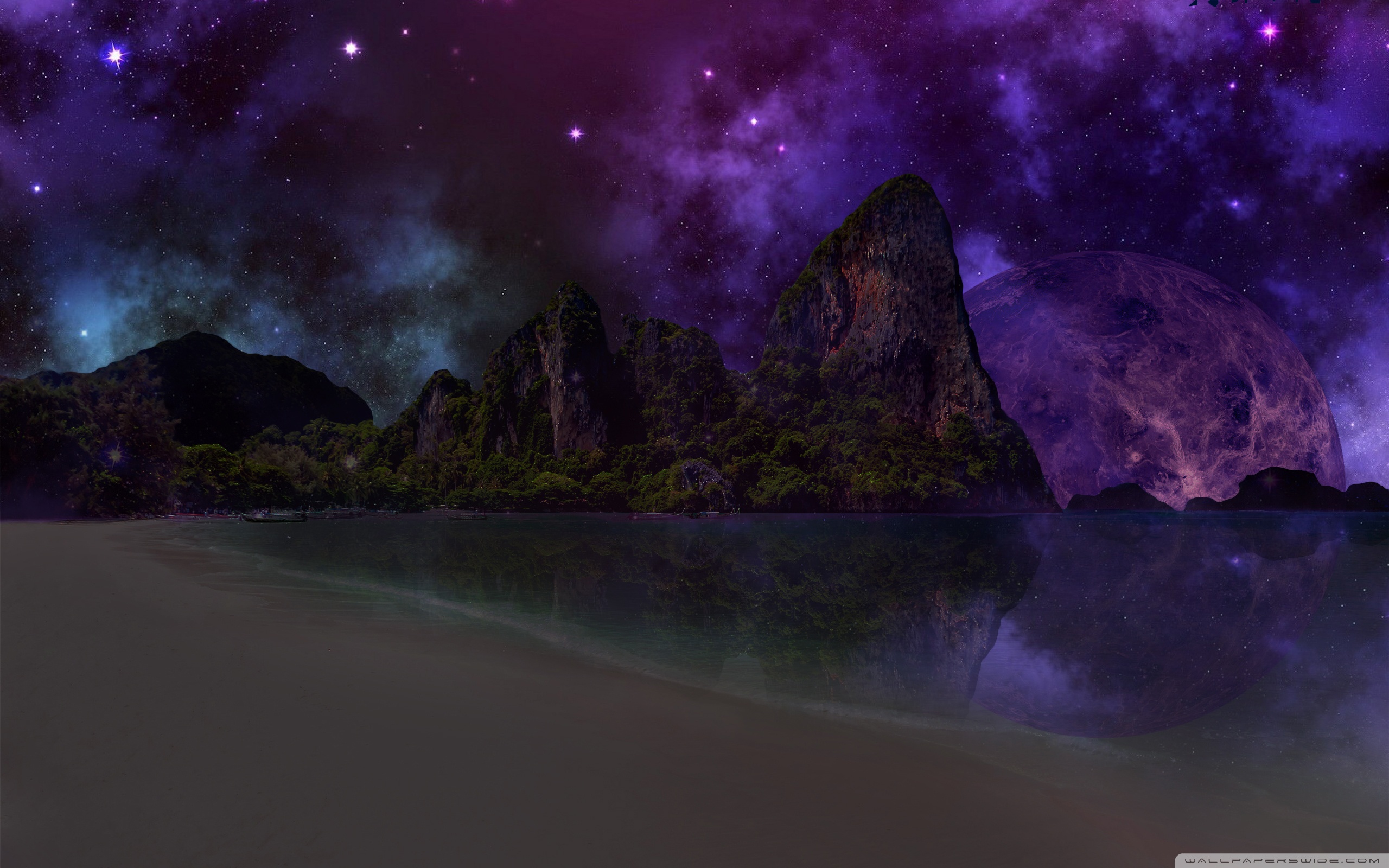 Space Beach Wallpapers - Wallpaper Cave