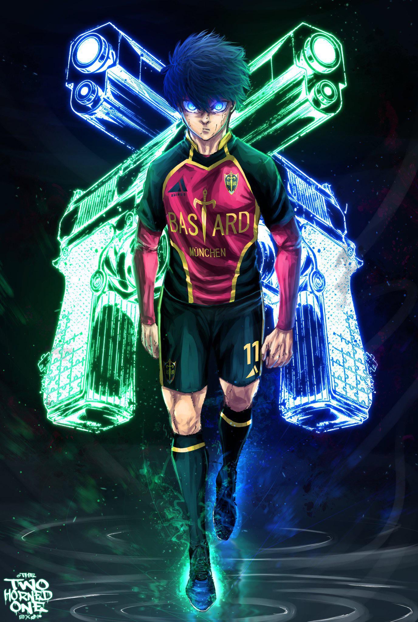 Blue Lock Nel Isagi Wallpapers - Wallpaper Cave