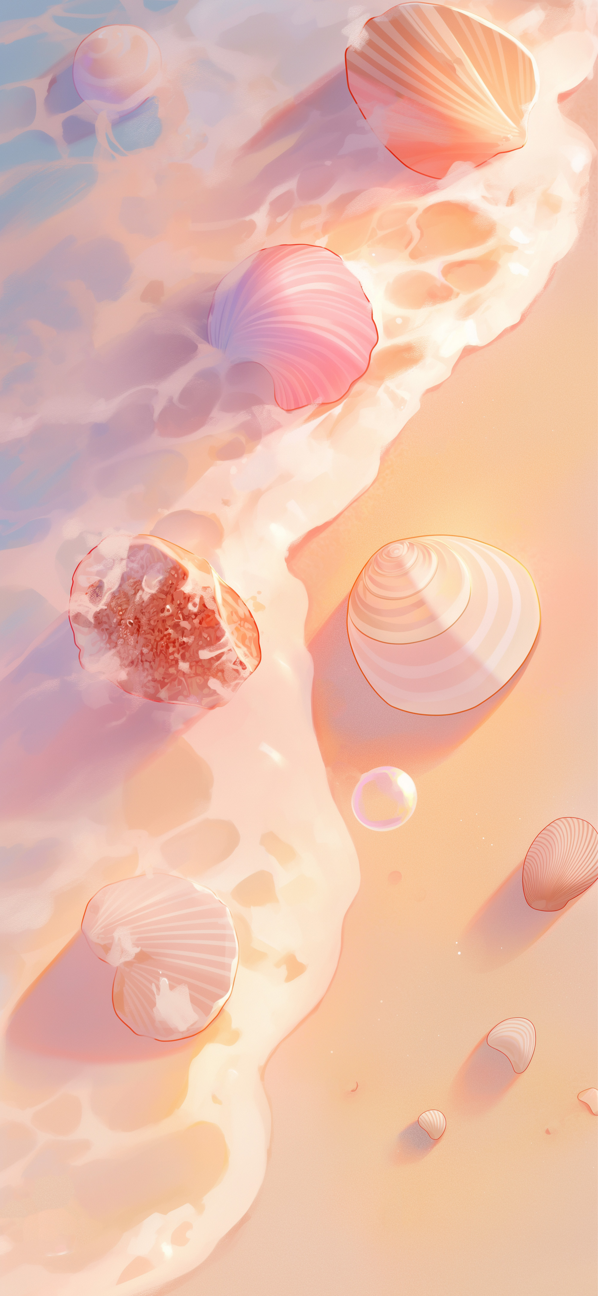 Aesthetic Seashells Wallpapers - Wallpaper Cave