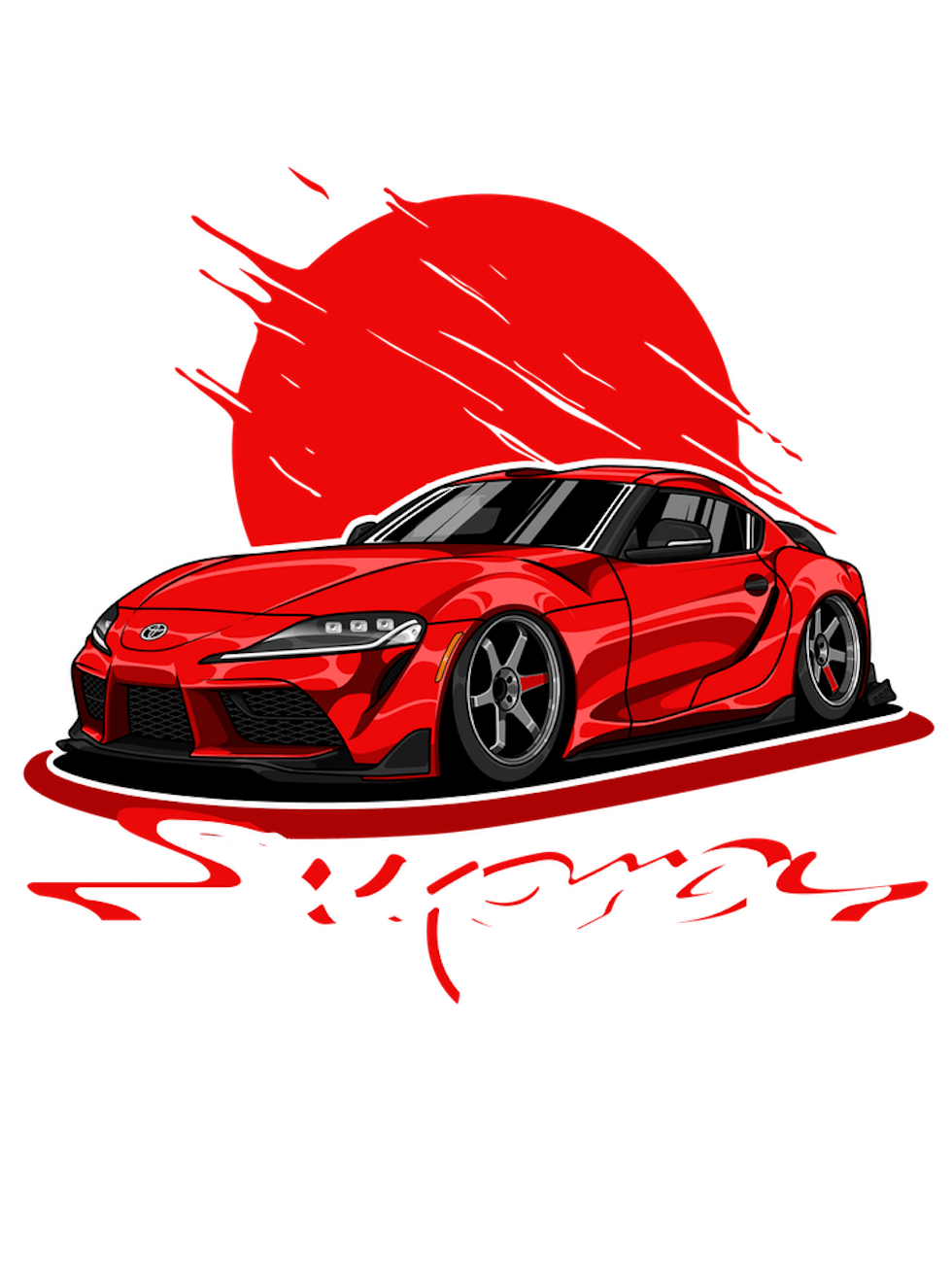 iPhone Supra Cartoon Wallpapers - Wallpaper Cave