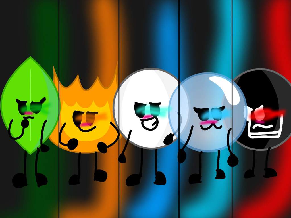 BFDI Leafy And Firey Wallpapers - Wallpaper Cave