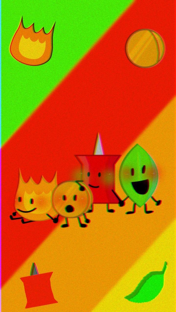 BFDI Leafy And Firey Wallpapers - Wallpaper Cave