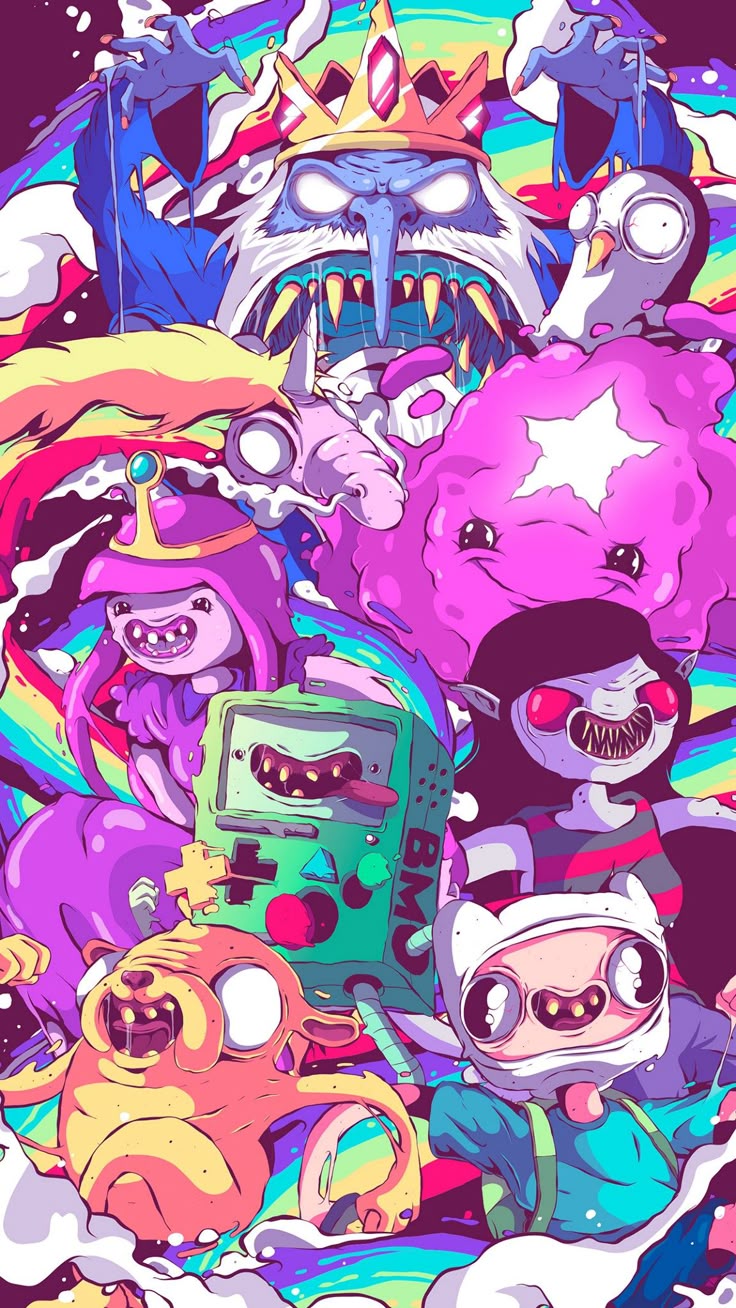 Adventure Time Doodle Wallpapers - Wallpaper Cave