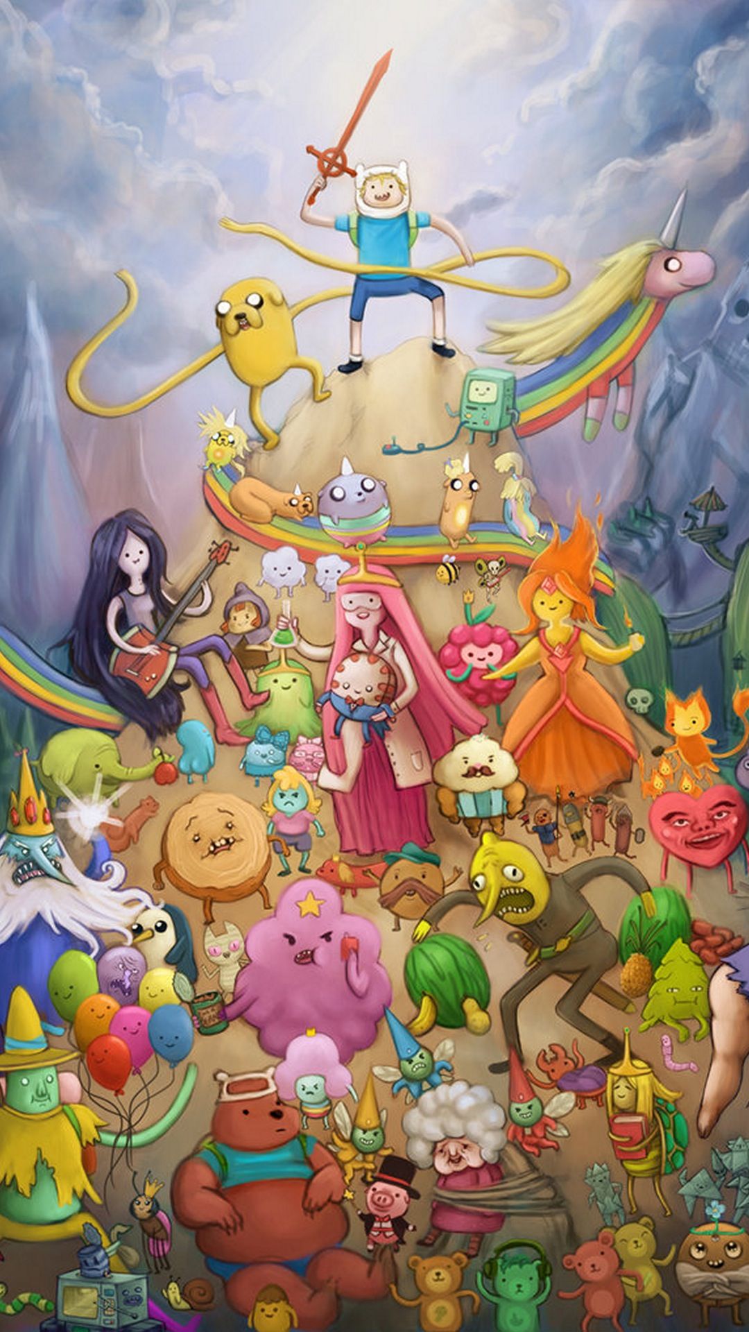 Adventure Time Doodle Wallpapers - Wallpaper Cave