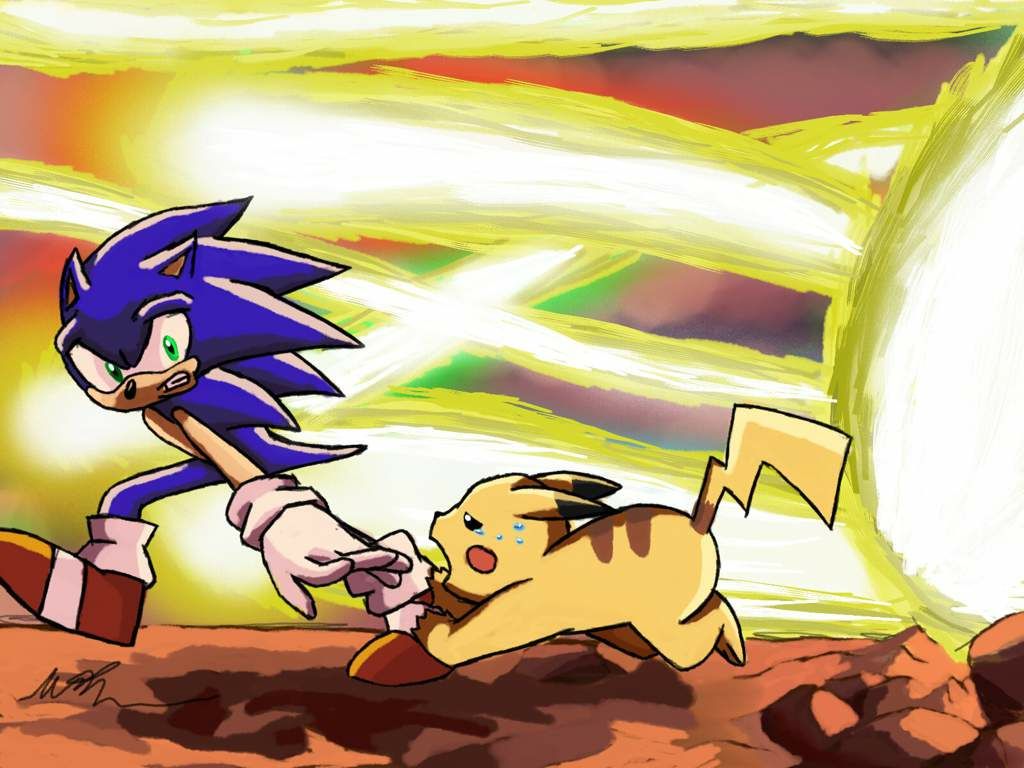 Sonic And Pikachu Wallpapers - Wallpaper Cave