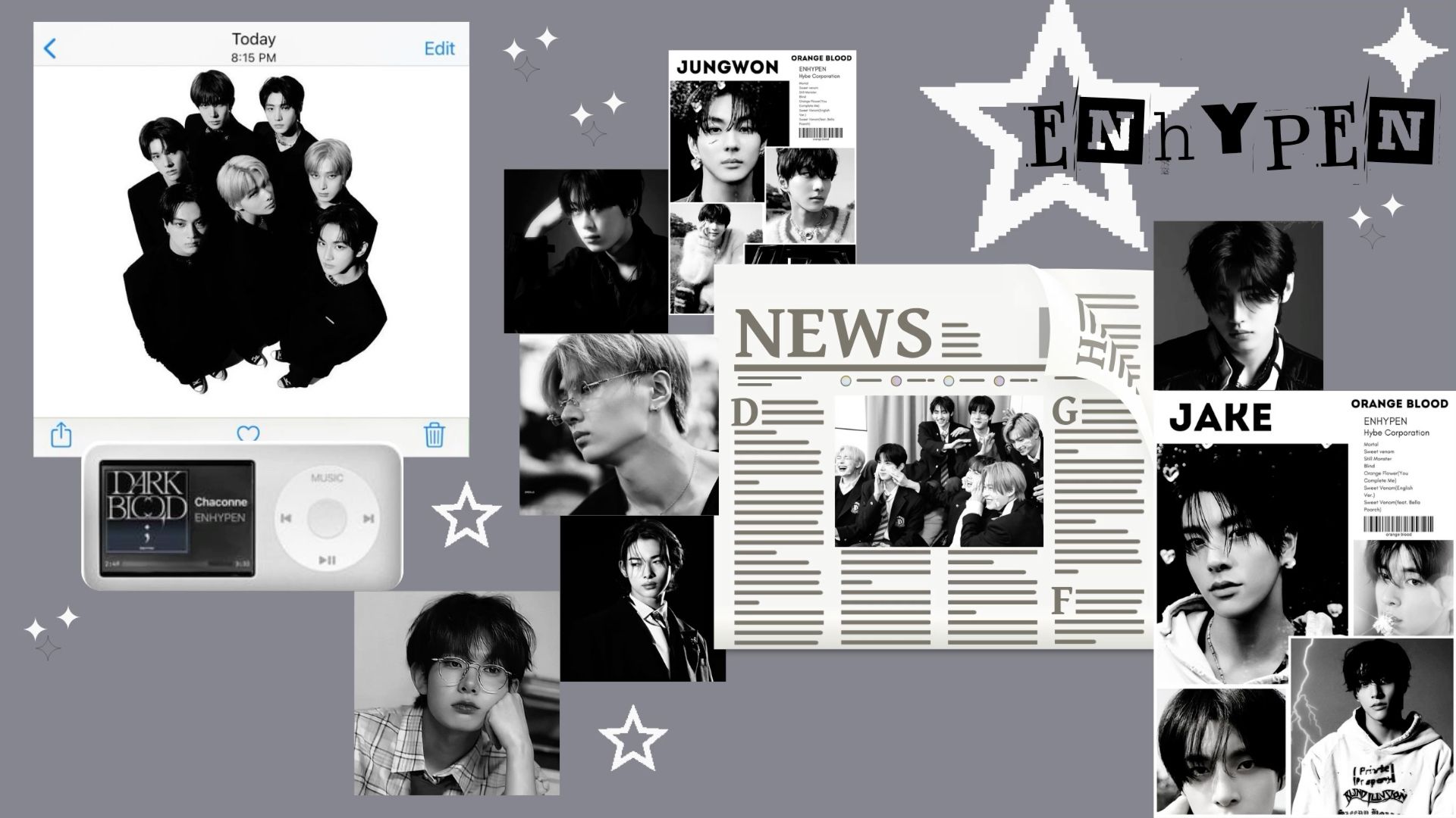 Enhypen Jake Desktop Wallpapers - Wallpaper Cave