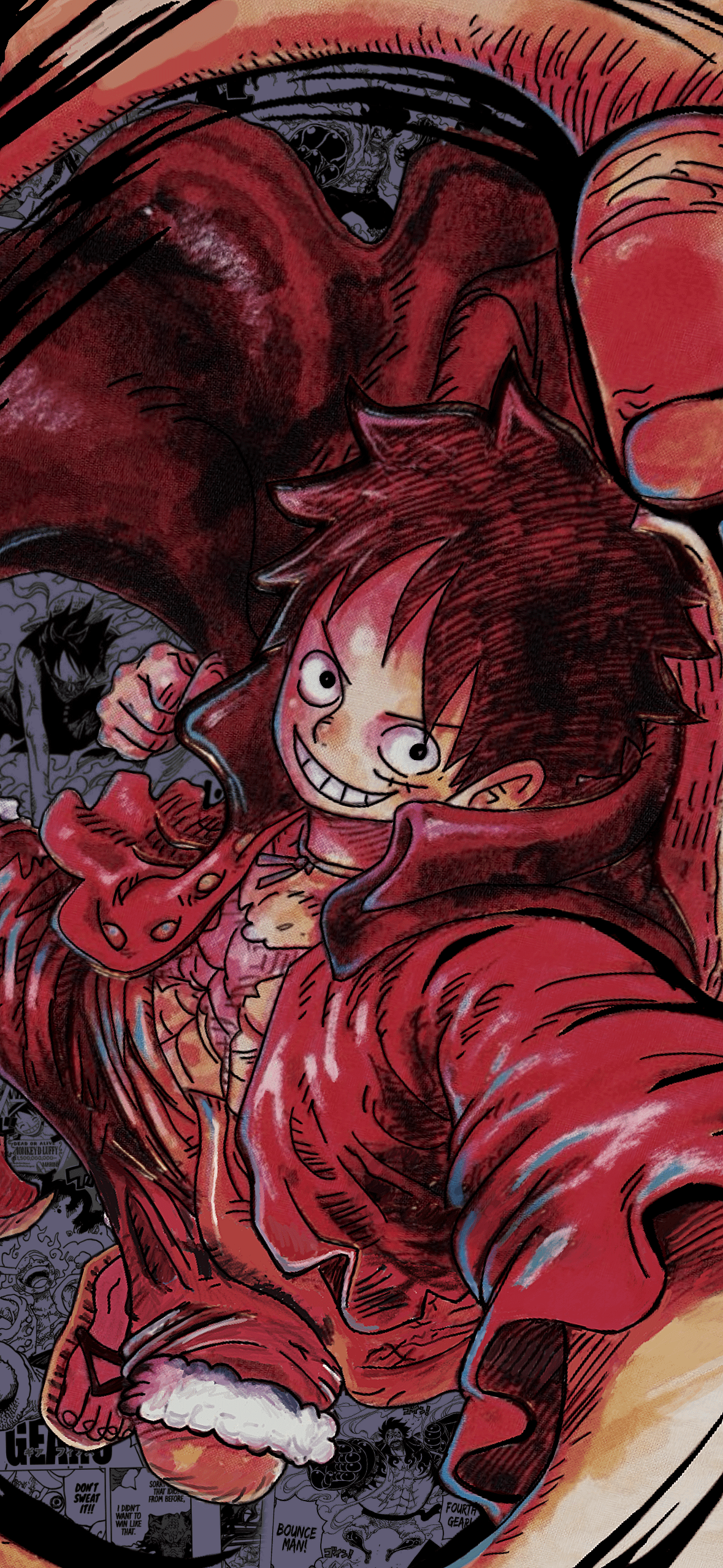 One Piece Luffy Mobile Wallpapers - Wallpaper Cave