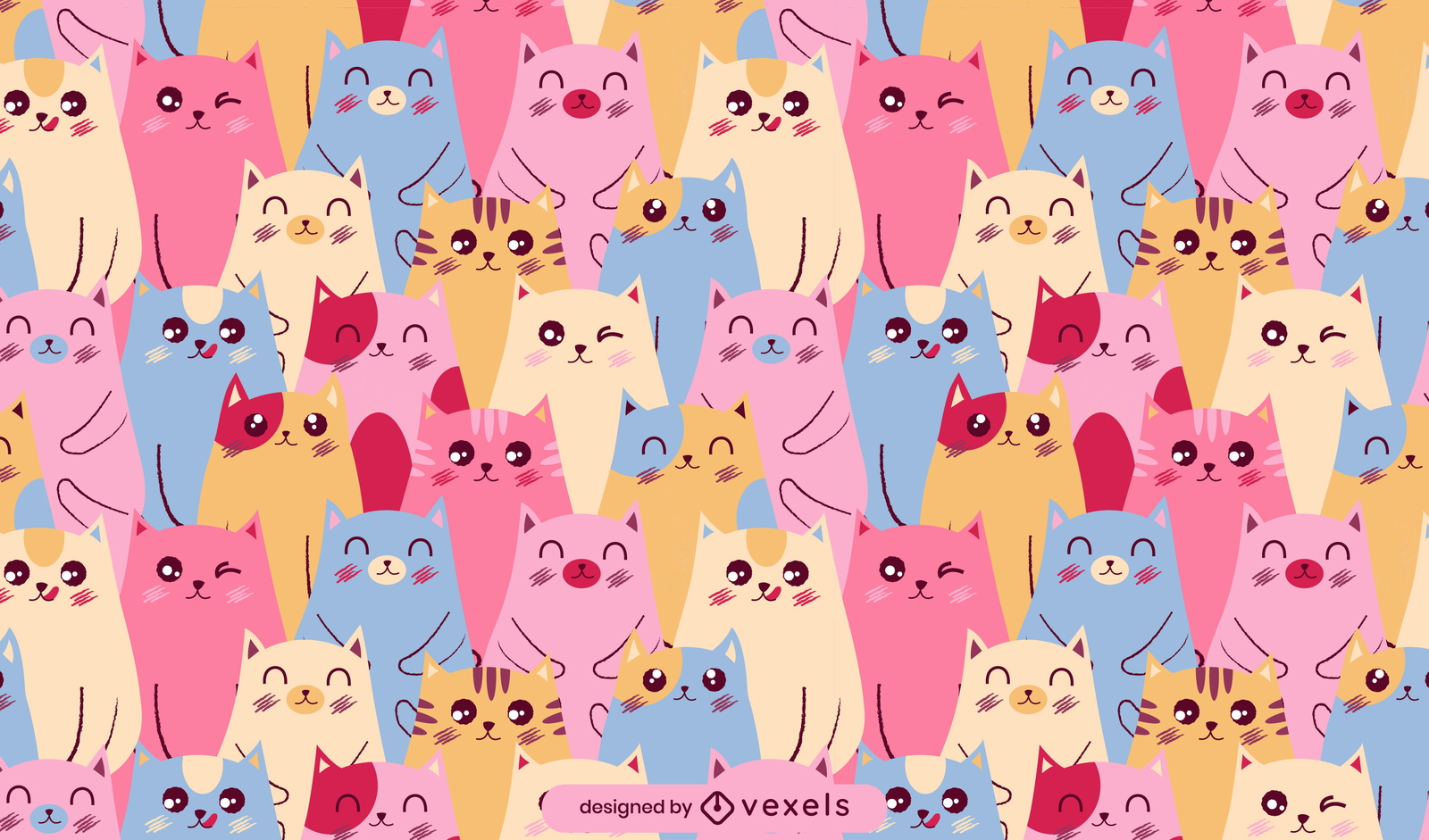 Cartoon Cat Desktop Wallpapers - Wallpaper Cave