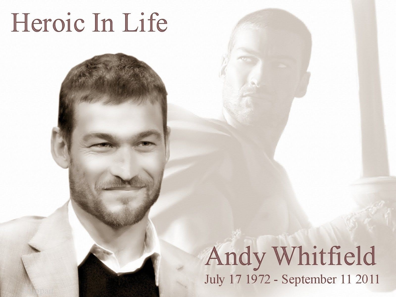 Andy Whitfield Wallpapers - Wallpaper Cave