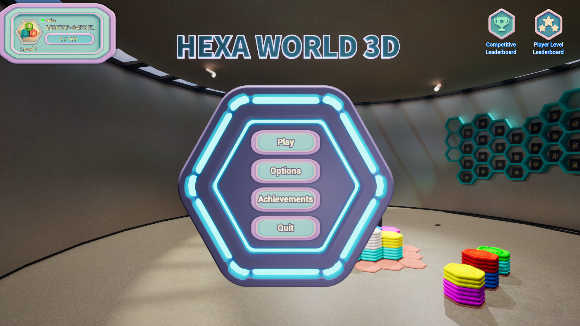 HEXA WORLD 3D Wallpapers - Wallpaper Cave