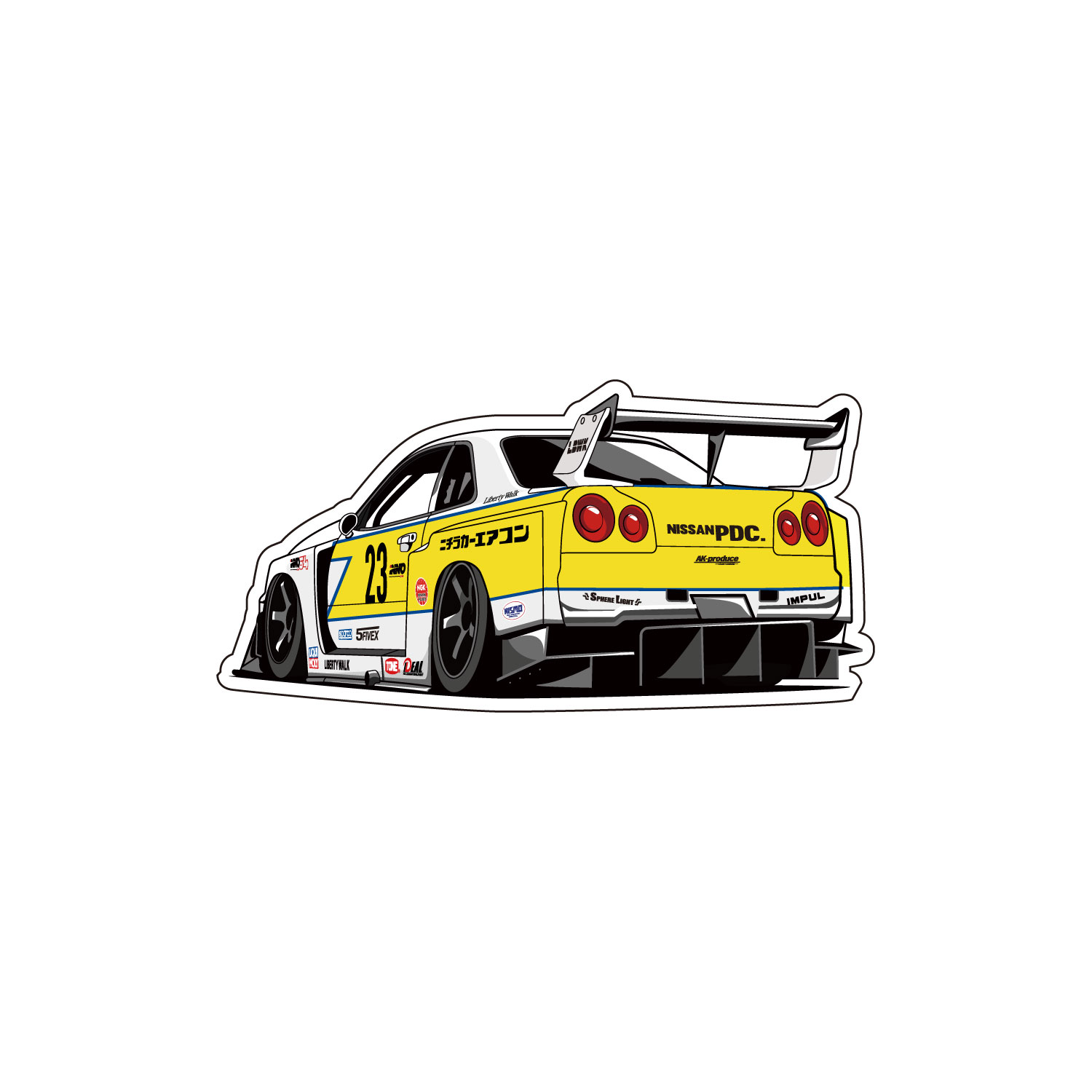 Liberty Walk LBWK IG Nissan E-R34 Wallpapers - Wallpaper Cave