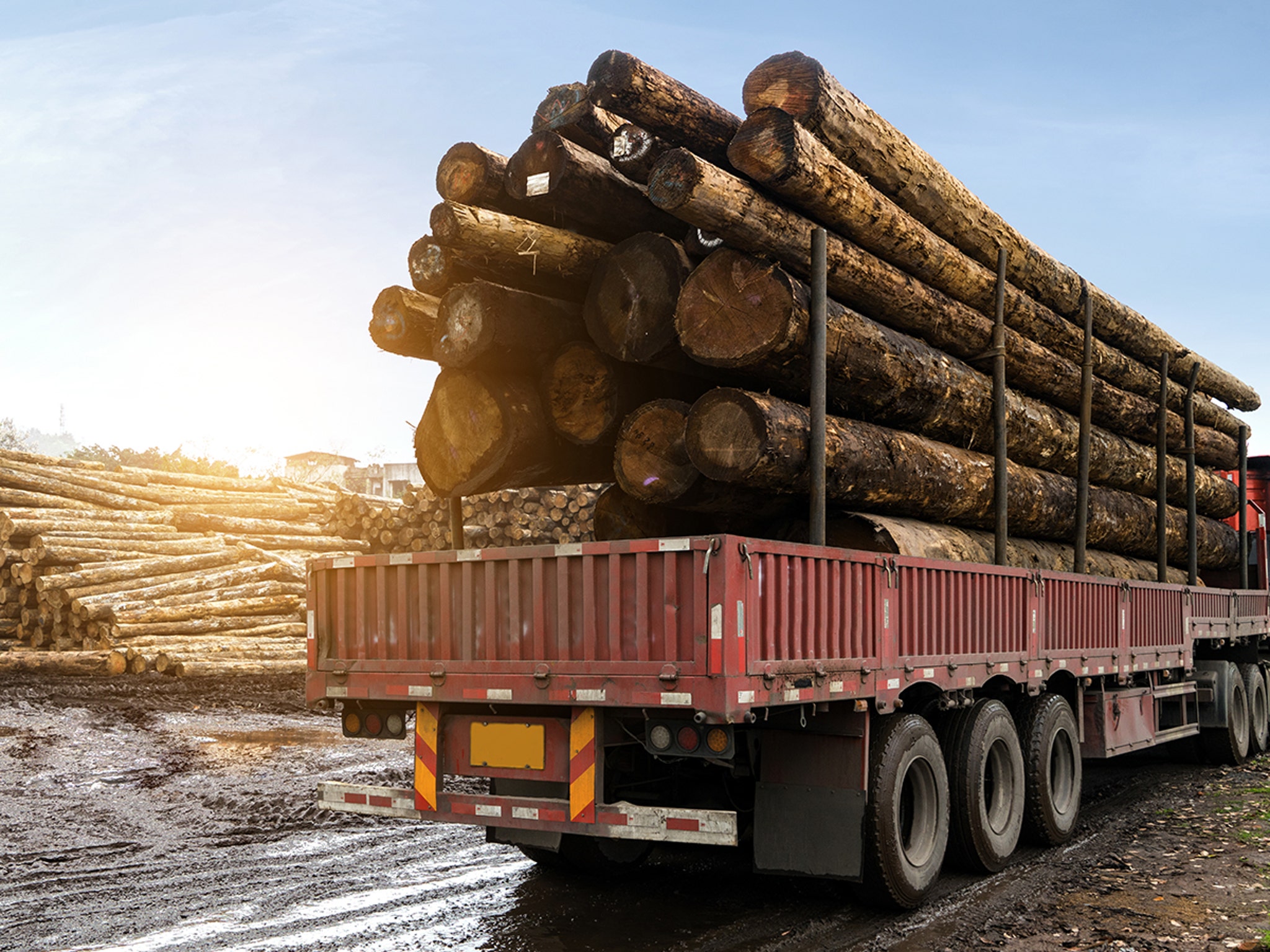 Logging Truck Wallpapers - Wallpaper Cave