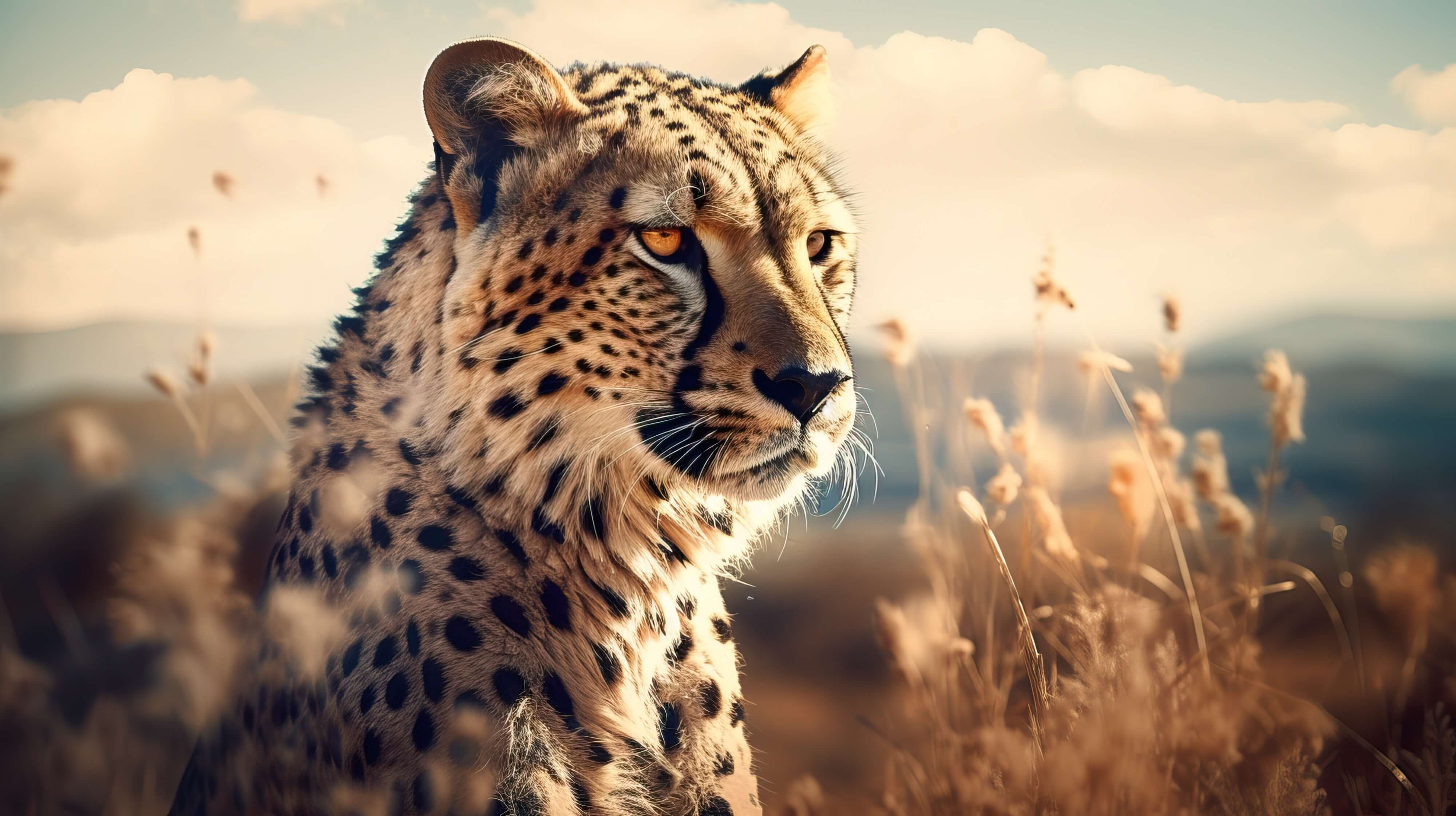 Cheetah Desktop Aesthetic Wallpapers - Wallpaper Cave