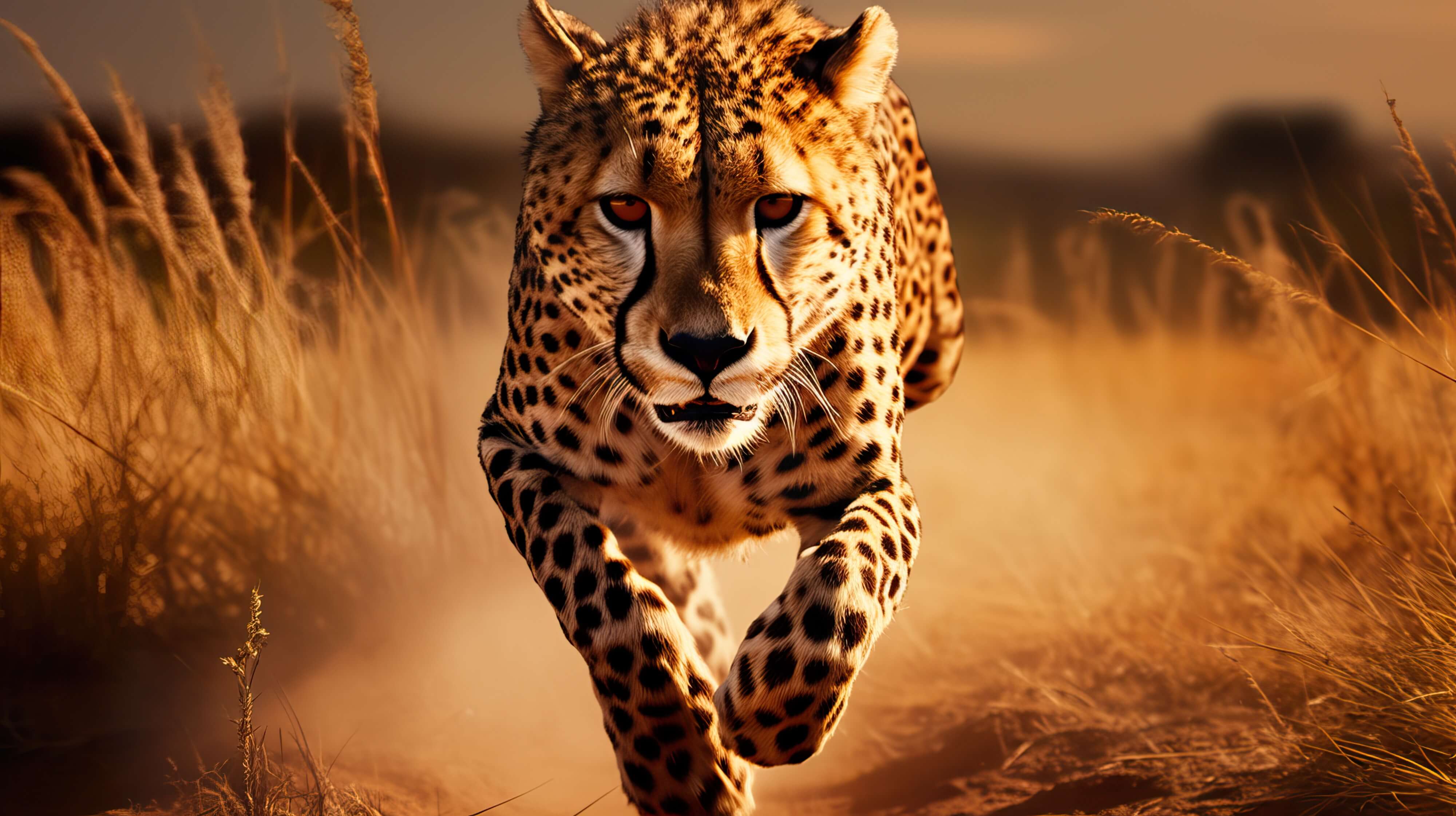 Cheetah Desktop Aesthetic Wallpapers - Wallpaper Cave