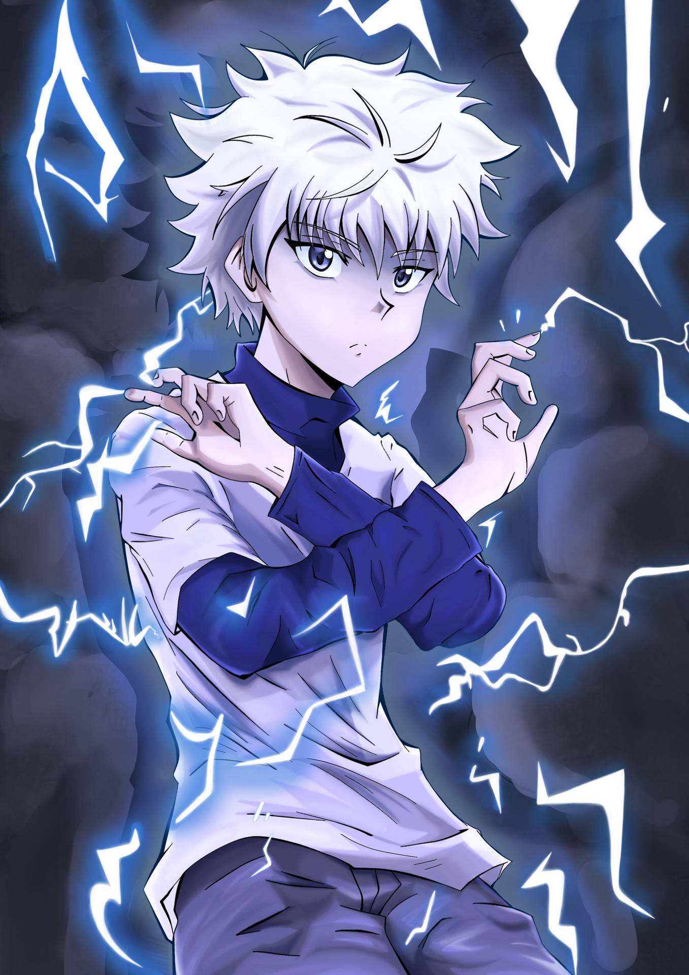 Killua Lightning Wallpapers - Wallpaper Cave