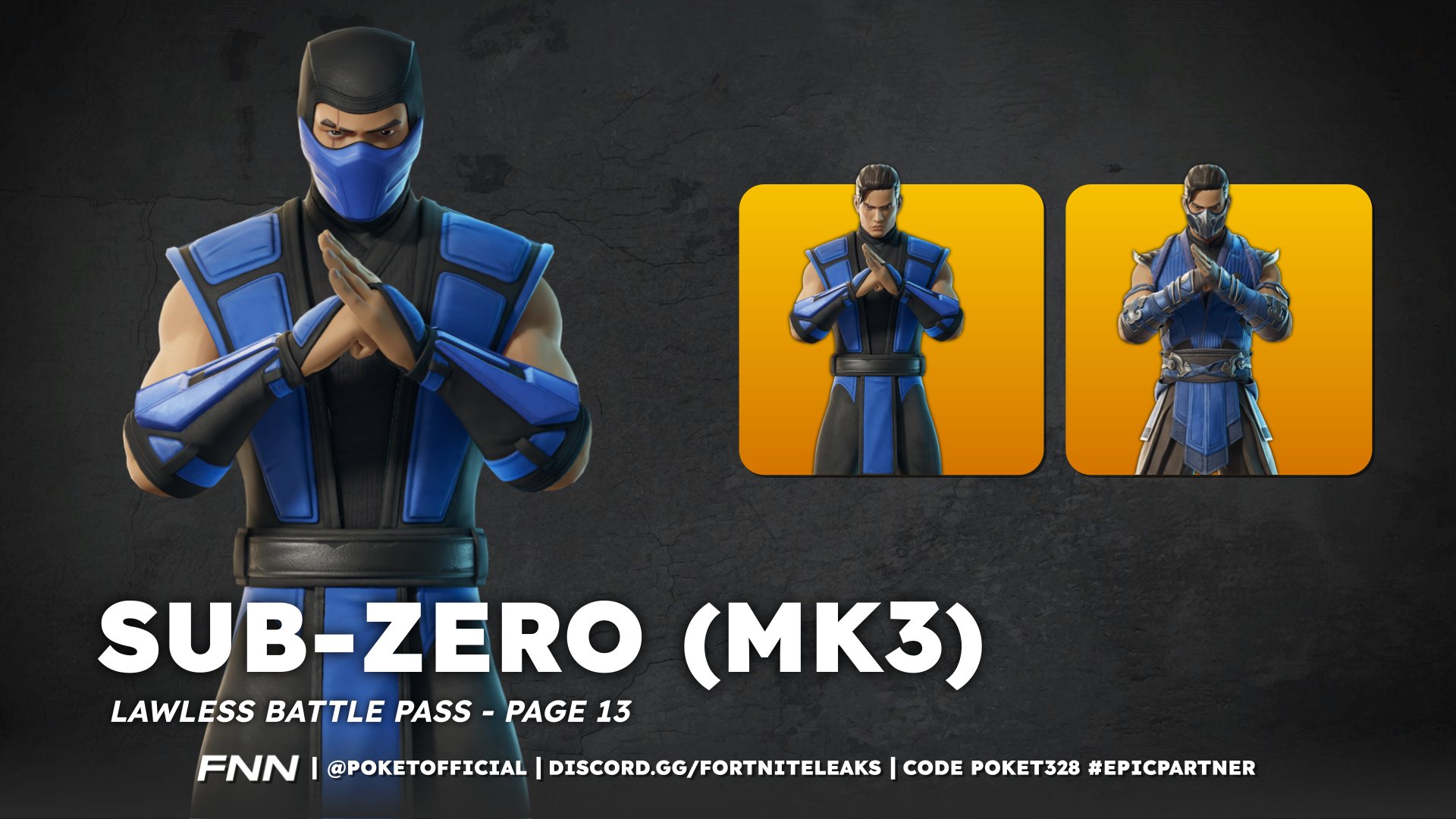 Sub-Zero (MK3) Fortnite Wallpapers - Wallpaper Cave
