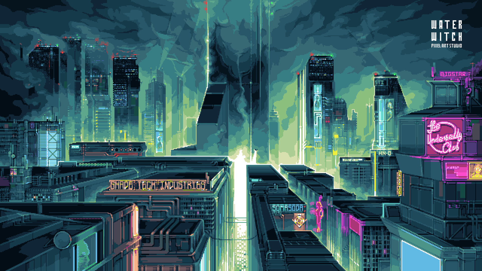 Cyberpunk Pixel Art Wallpapers - Wallpaper Cave