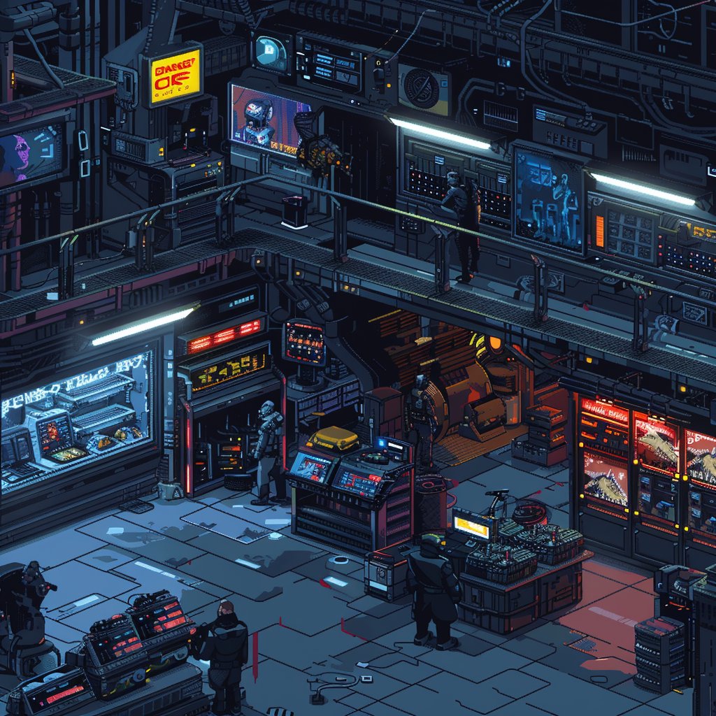 Cyberpunk Pixel Art Wallpapers - Wallpaper Cave
