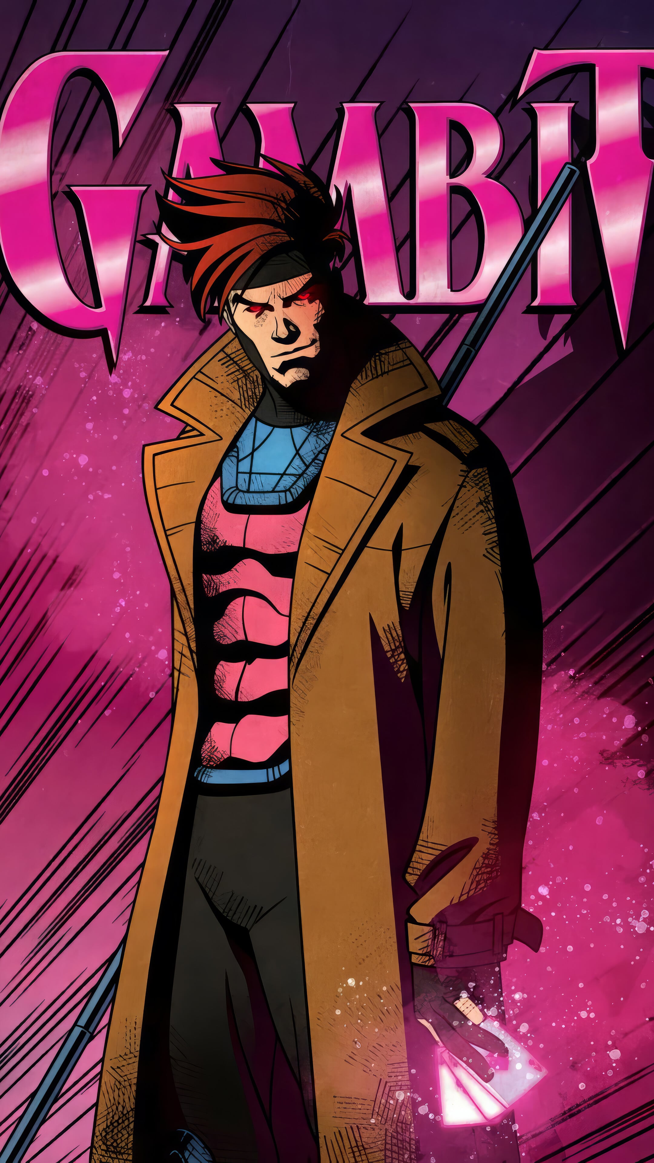 X-Men '97 Gambit Wallpapers - Wallpaper Cave