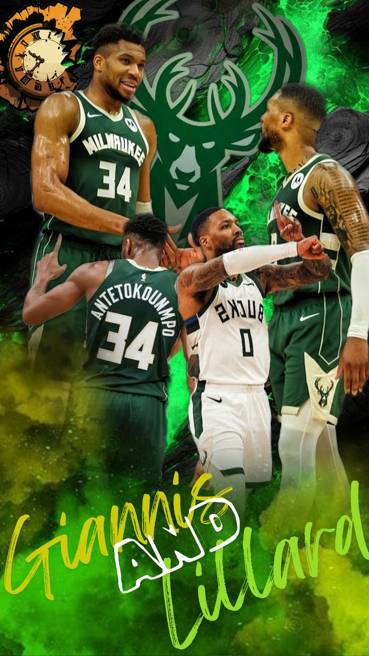 Damian Lillard And Giannis Antetokounmpo Wallpapers - Wallpaper Cave