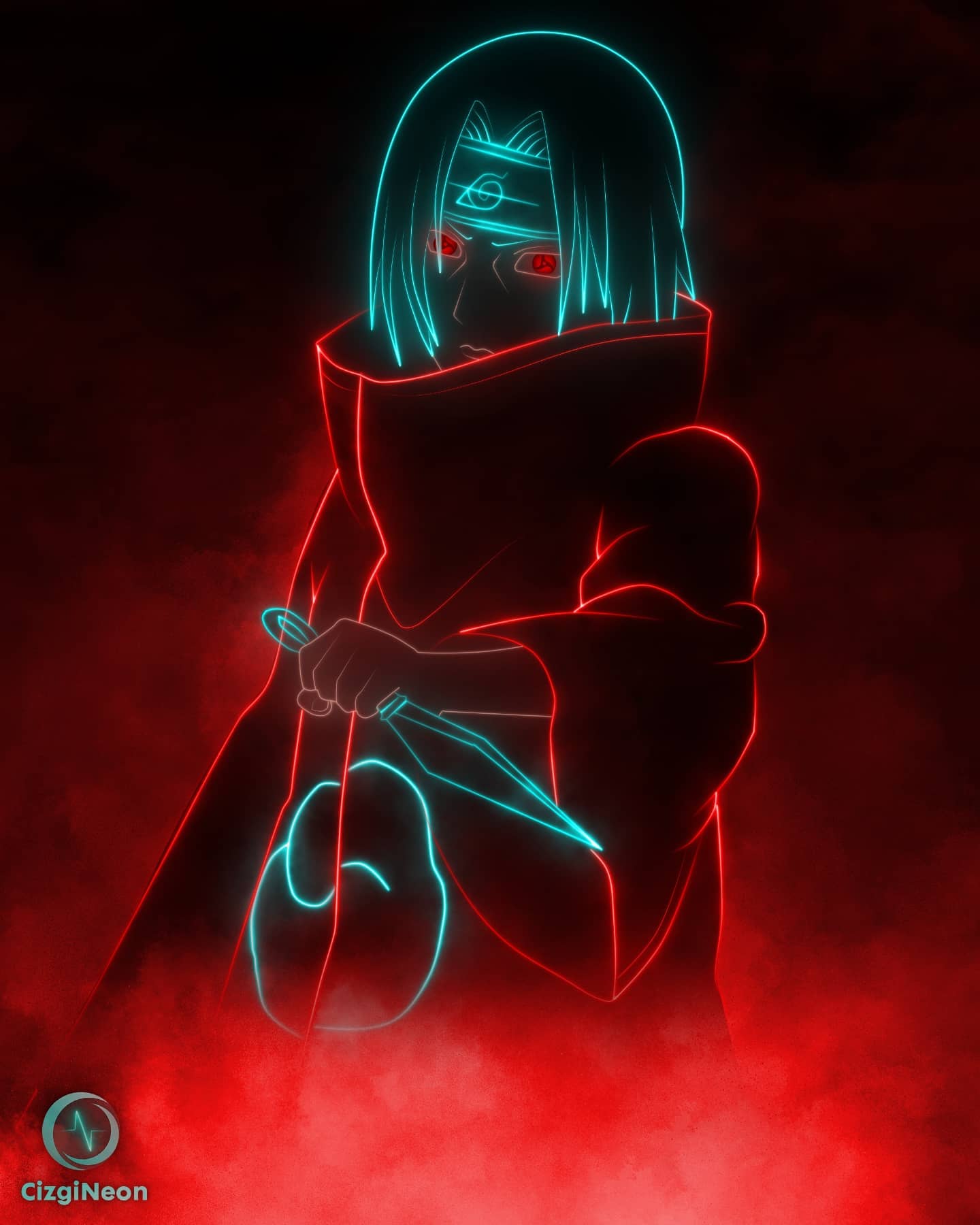 Neon Itachi Wallpapers - Wallpaper Cave