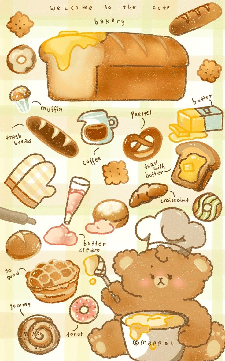 Bear Bakery Wallpapers - Wallpaper Cave