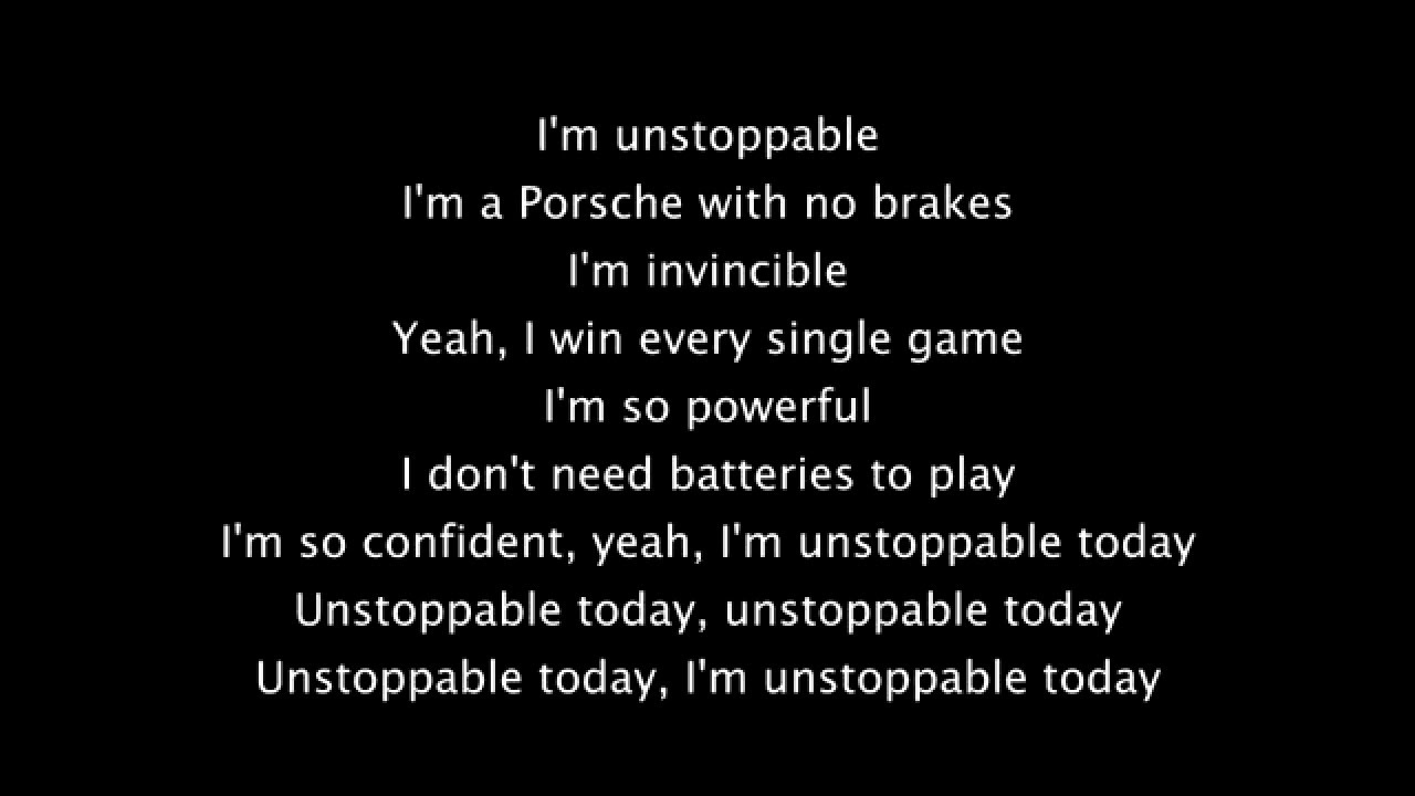 Unstoppable Lyrics Wallpapers - Wallpaper Cave