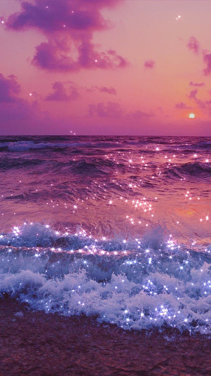 Glittery Sunset Wallpapers - Wallpaper Cave