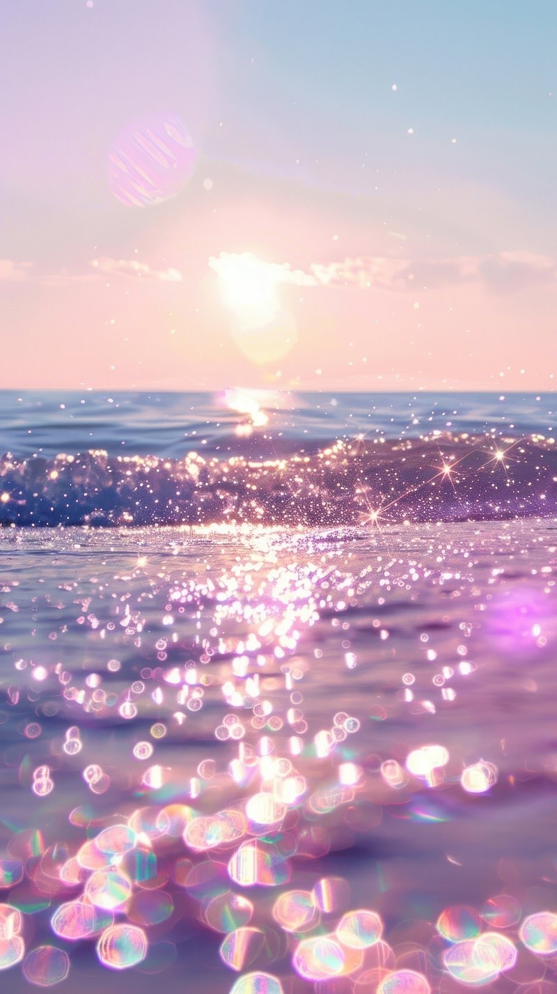 Glittery Sunset Wallpapers - Wallpaper Cave