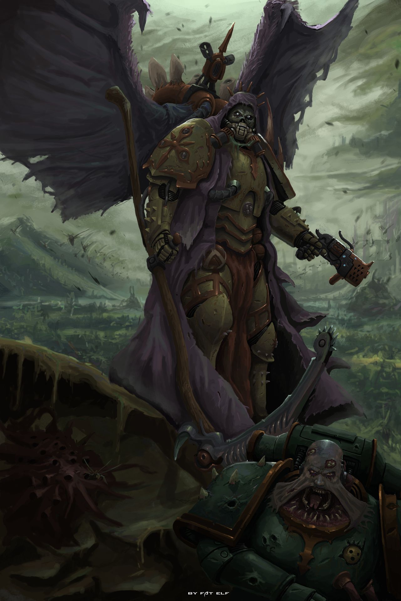 Mortarion Wallpapers - Wallpaper Cave