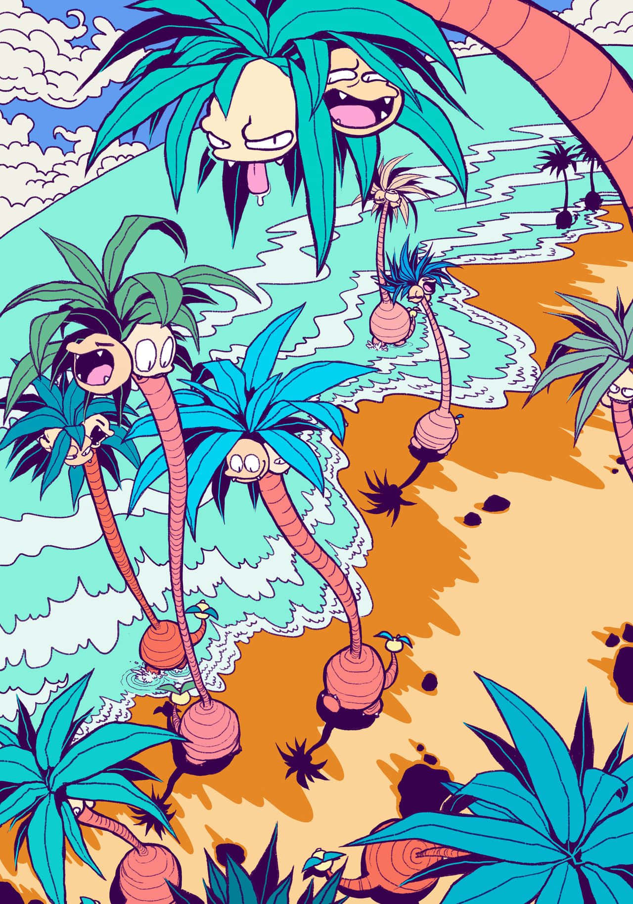 Exeggutor Wallpapers - Wallpaper Cave
