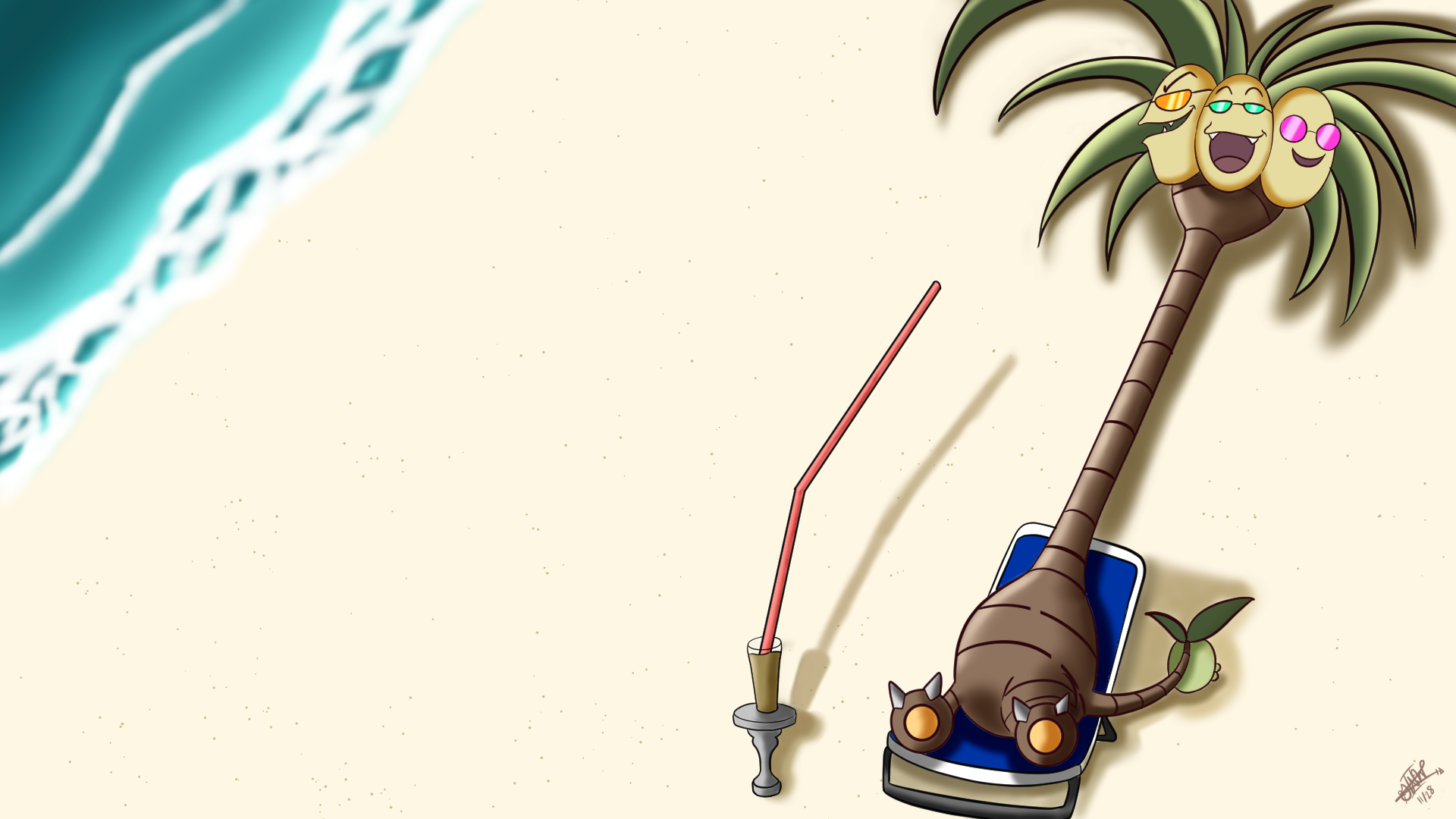 Exeggutor Wallpapers - Wallpaper Cave
