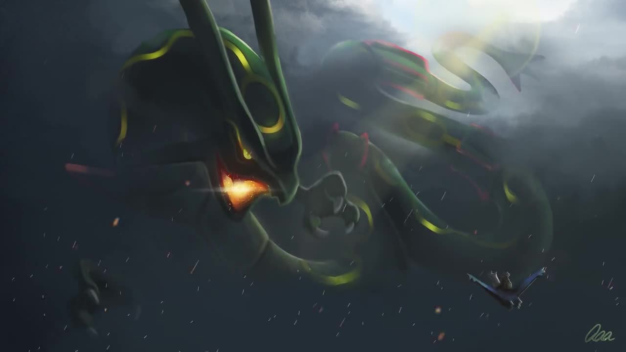 Black Rayquaza Wallpapers - Wallpaper Cave