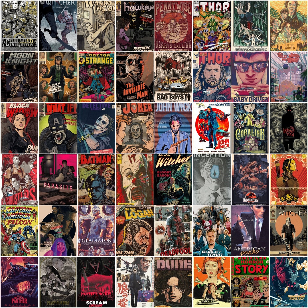 Movie Poster Collage Wallpapers - Wallpaper Cave