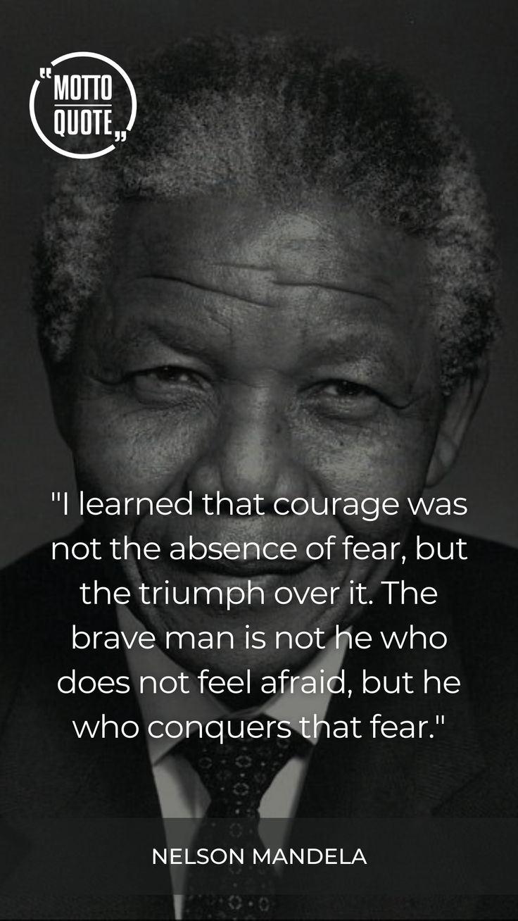 Nelson Mandela Courage Quote Wallpapers - Wallpaper Cave