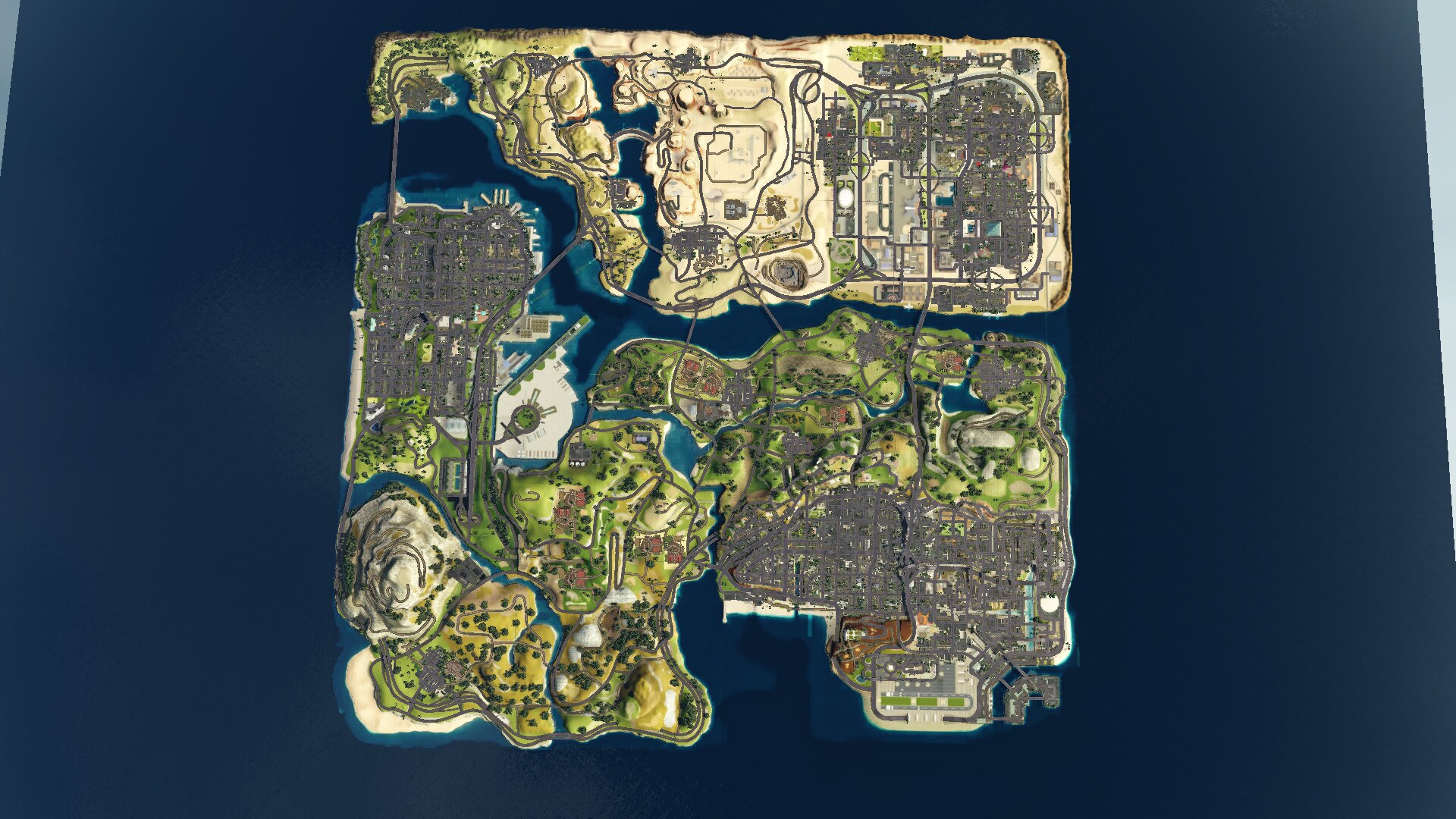 GTA San Andreas Map Wallpapers - Wallpaper Cave