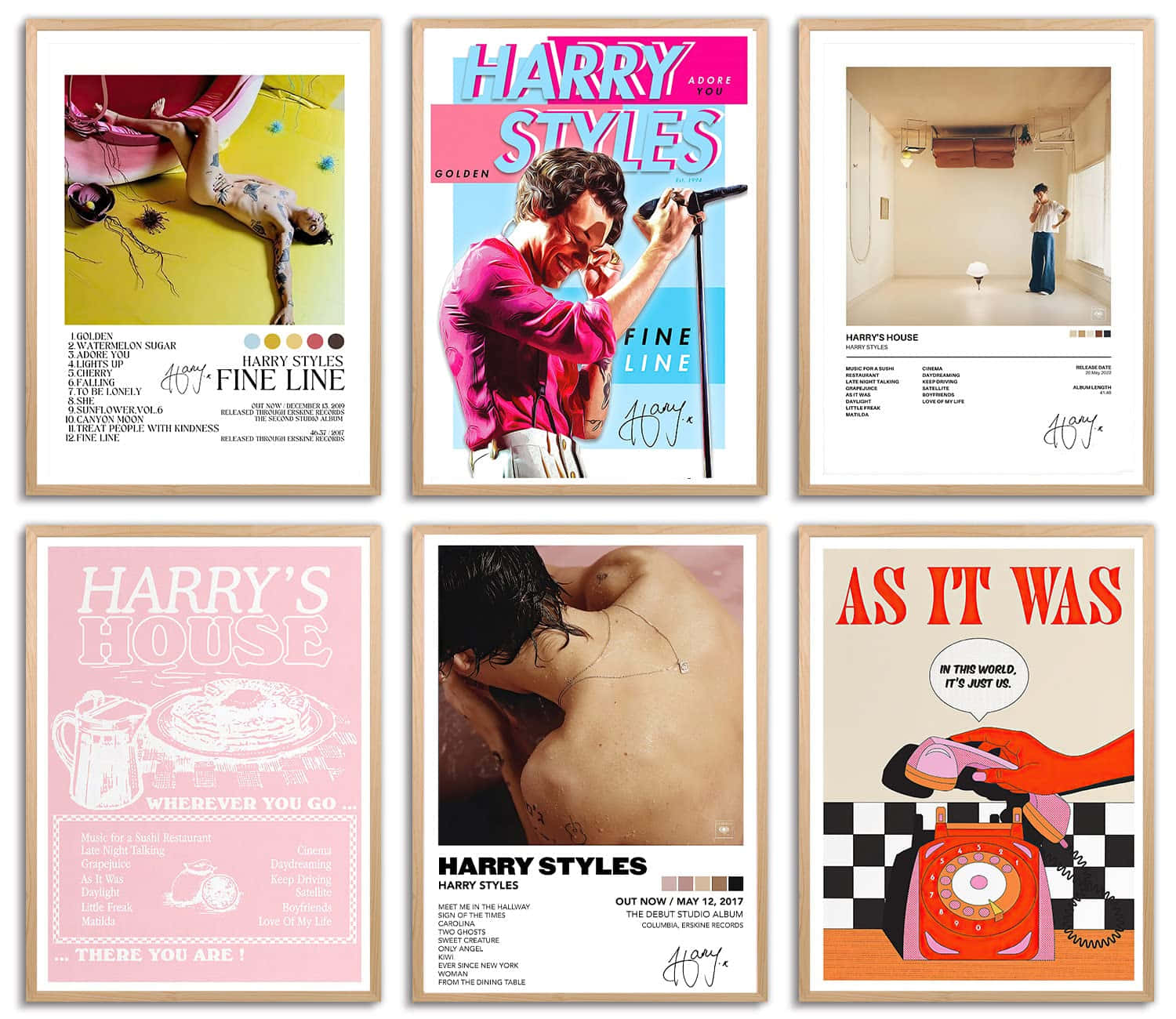 Harry Styles Collage Desktop Wallpapers - Wallpaper Cave