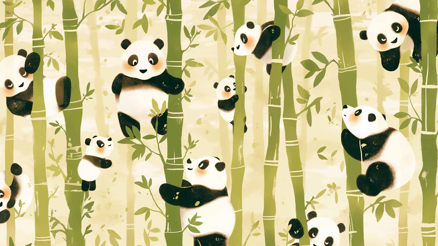 Cute Panda Desktop Wallpapers - Wallpaper Cave