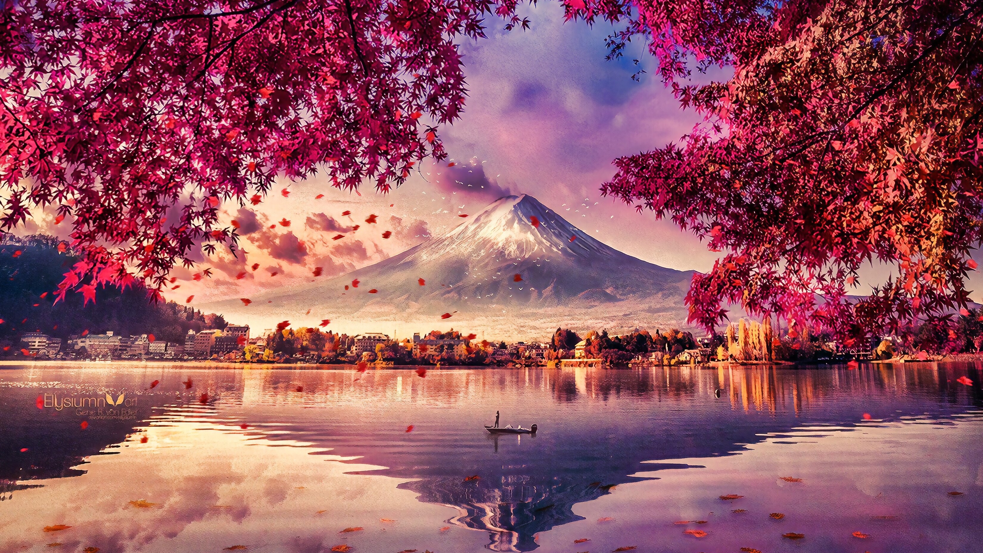 Pink Fall Desktop Wallpapers - Wallpaper Cave