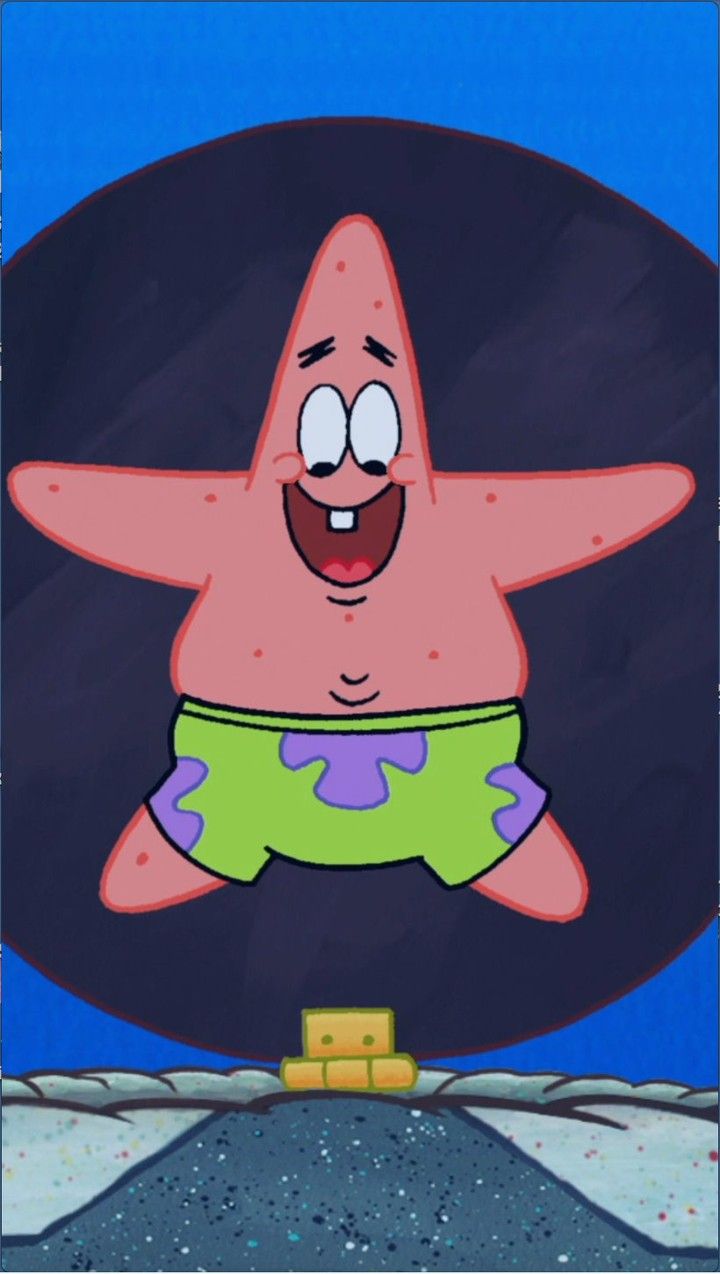 Patrick Star Overrasket Tapet