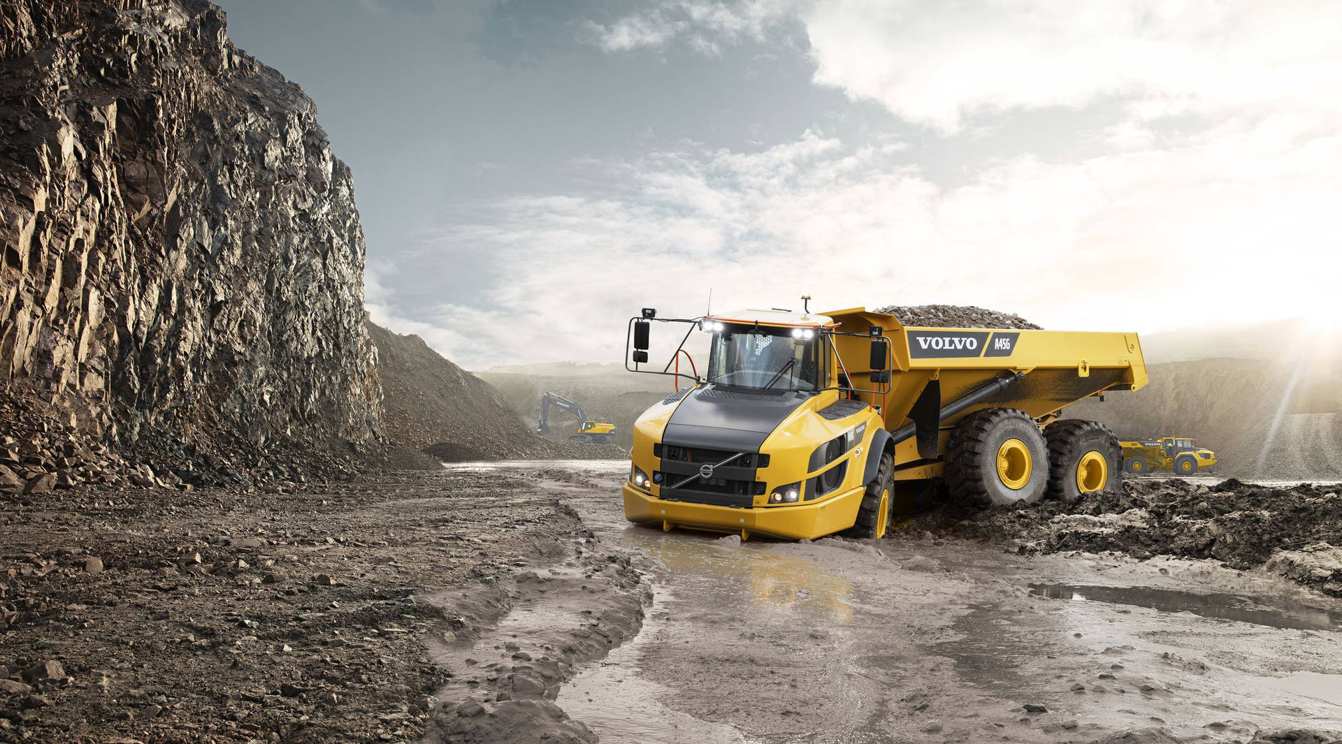 Mining Truck Wallpapers - Wallpaper Cave