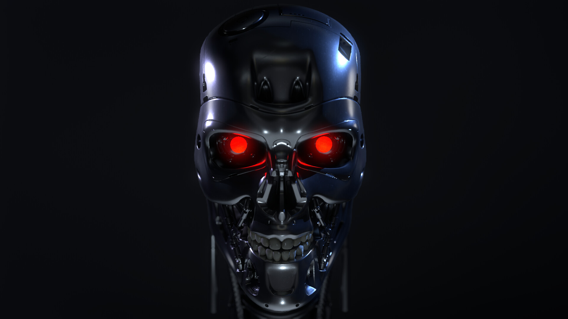 Terminator Skull Wallpapers - Wallpaper Cave