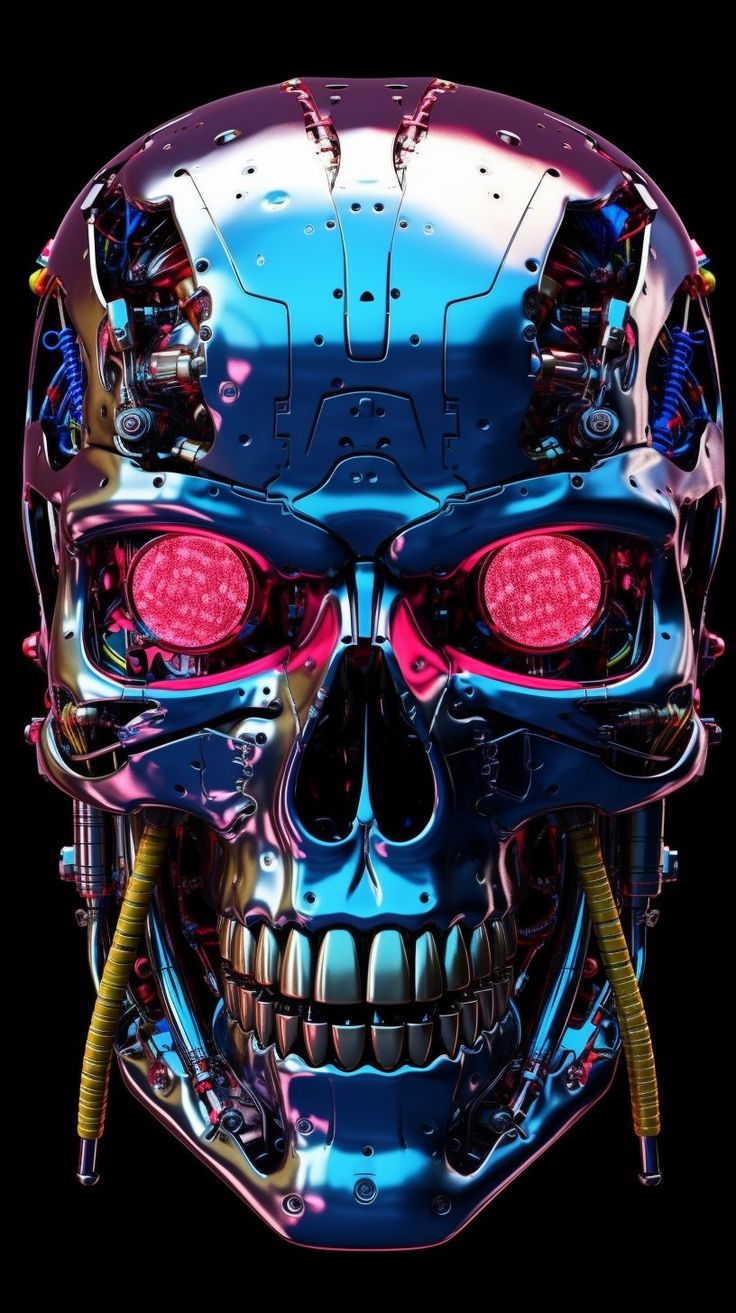 Terminator Skull Wallpapers - Wallpaper Cave