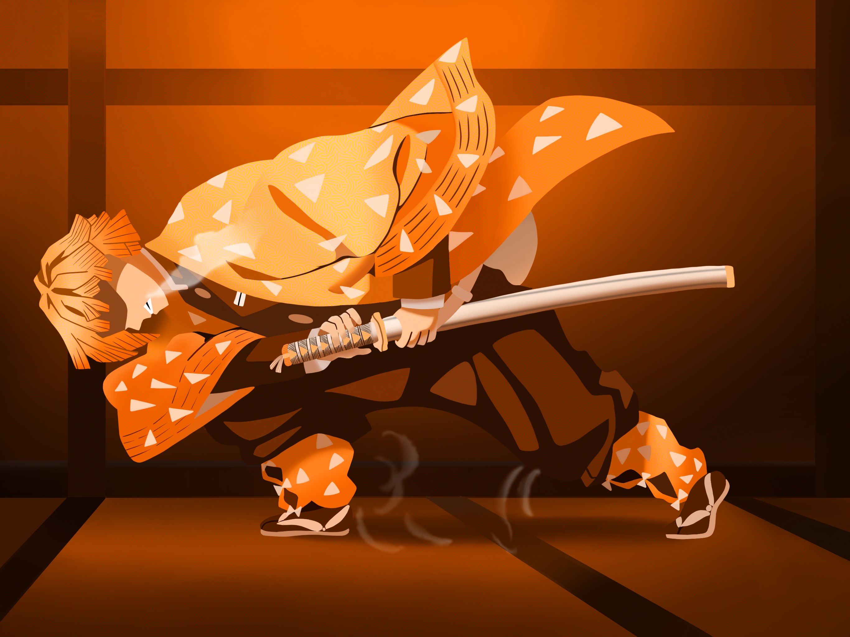 Zenitsu Agatsuma PC Wallpapers - Wallpaper Cave