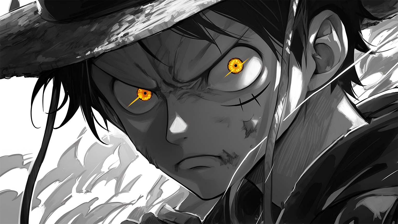 Luffy Eyes Wallpapers - Wallpaper Cave