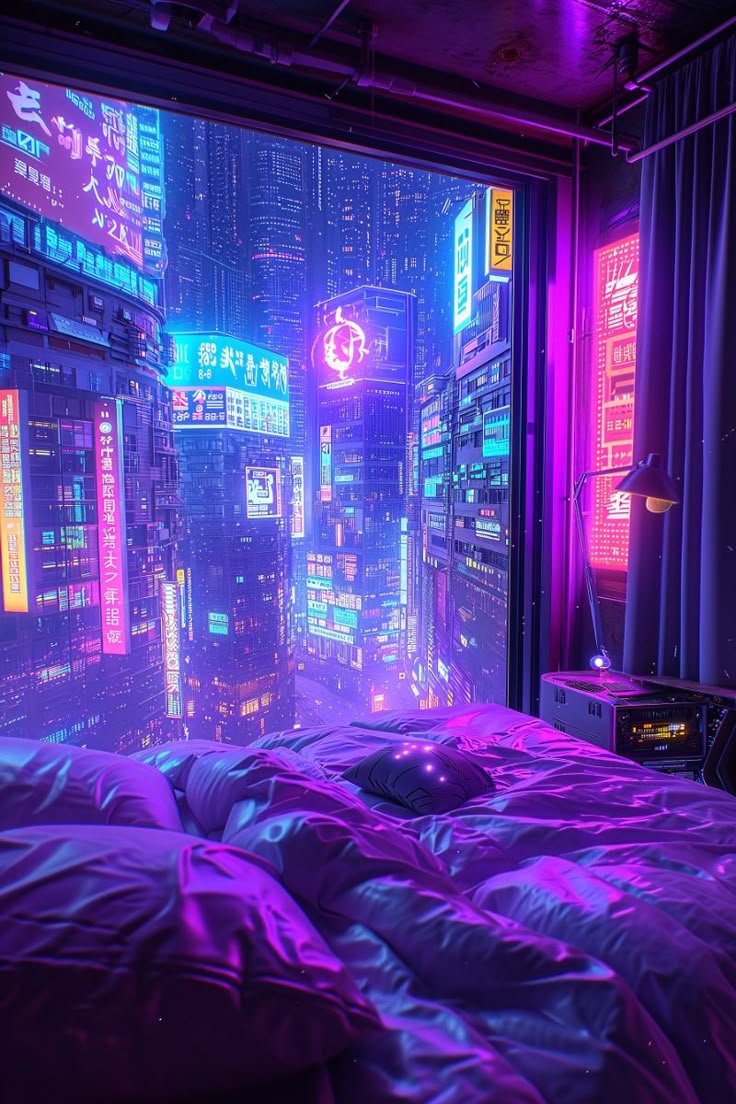 Cyberpunk Bedroom Wallpapers - Wallpaper Cave