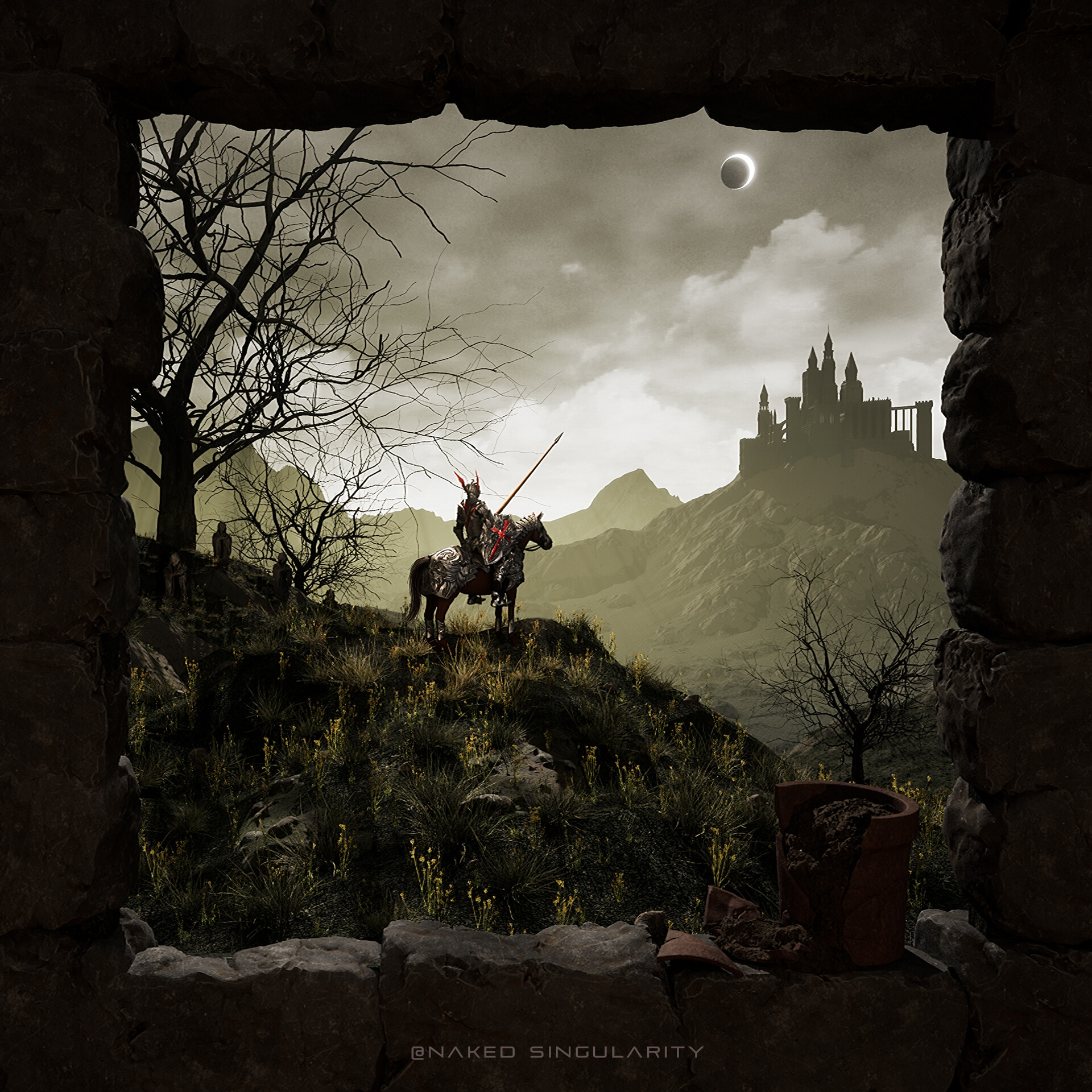 Dark Fantasy Knight Wallpapers - Wallpaper Cave