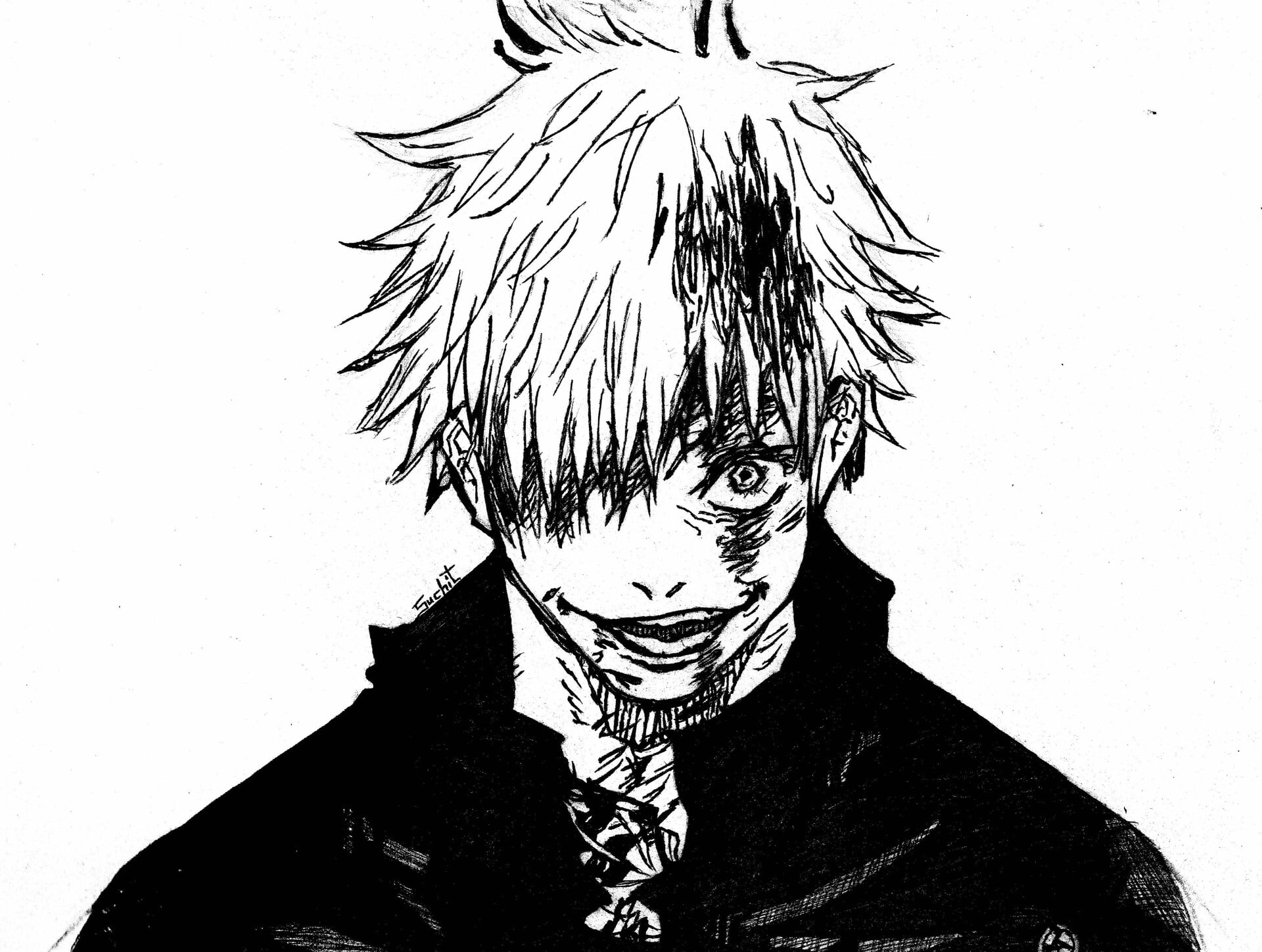 Gojo Manga Panel Wallpapers - Wallpaper Cave