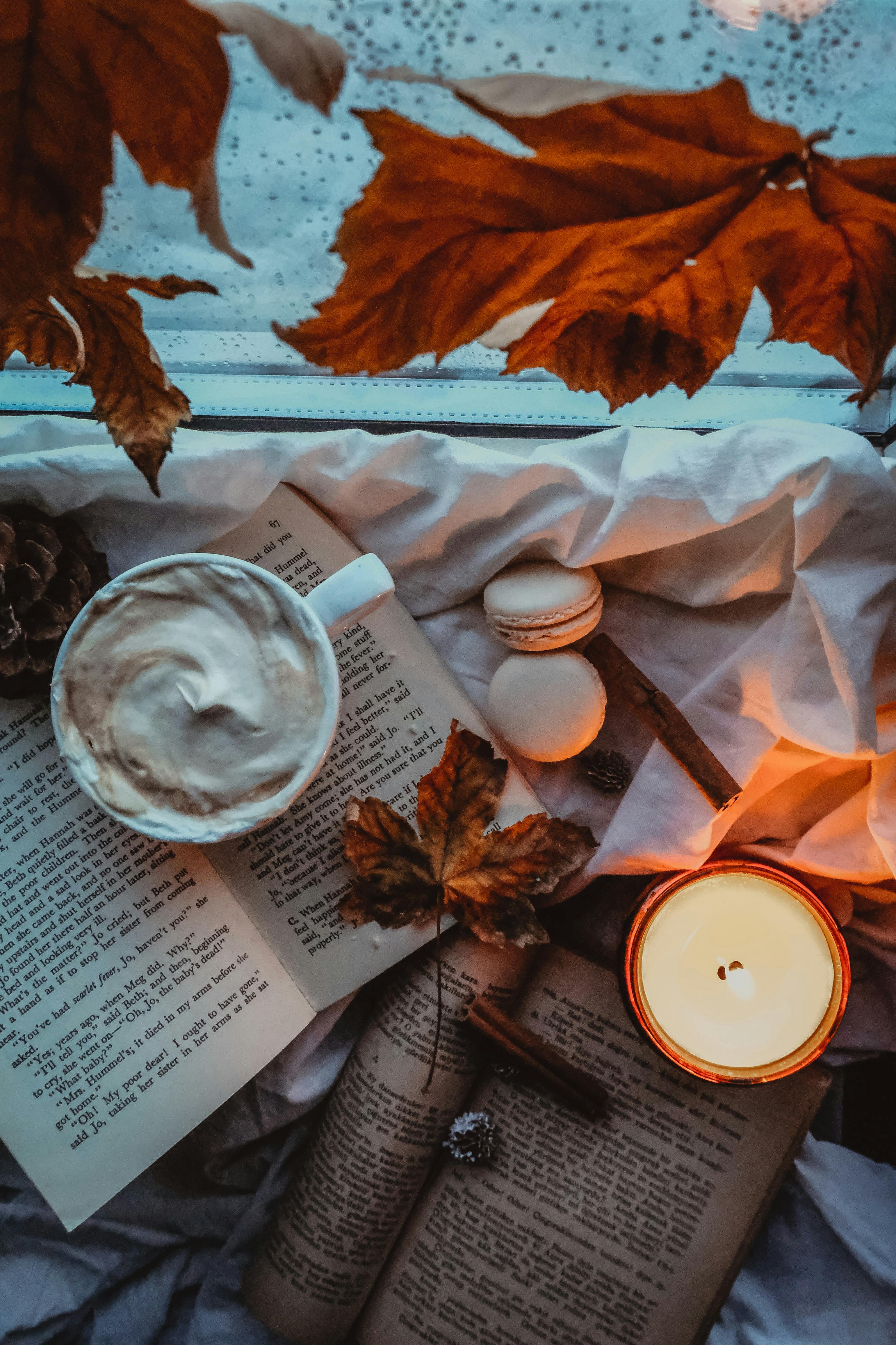 Cozy Autumn Book Wallpapers - Wallpaper Cave