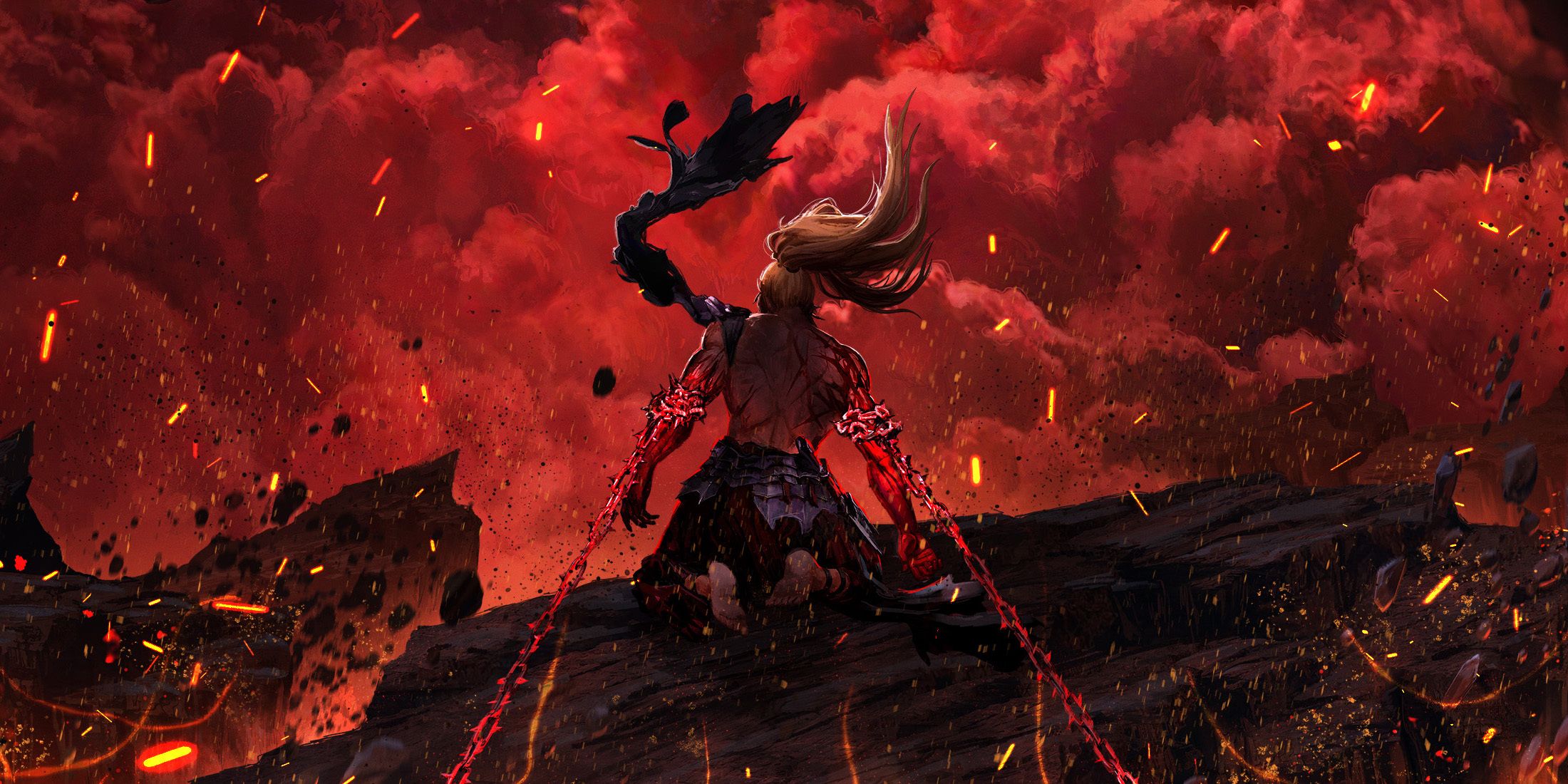 Dark Anime Aesthetic PS5 Wallpapers - Wallpaper Cave